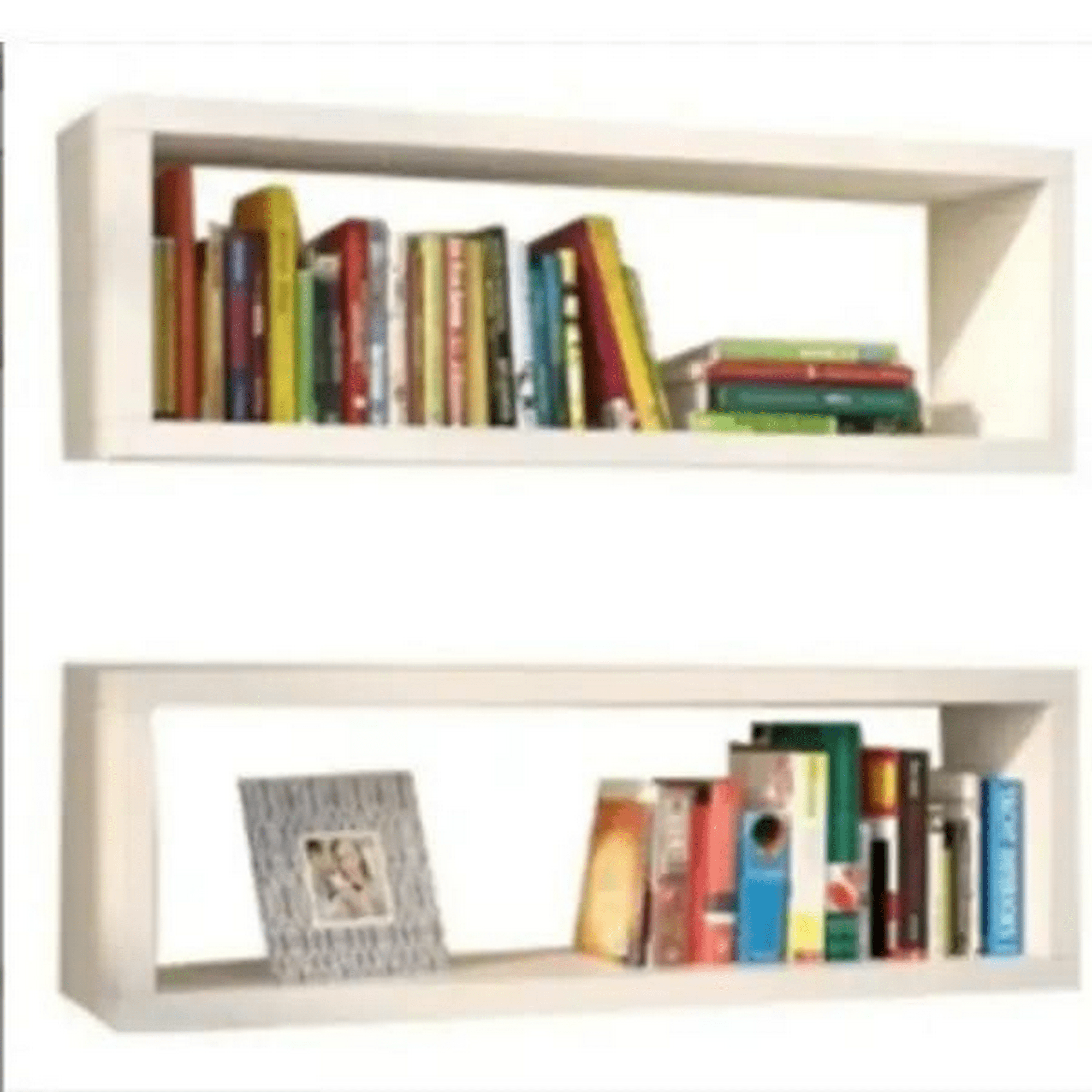 SET 2 Repisas Flotantes Libreros Empotrables en Pared Repisas Flotantes ...