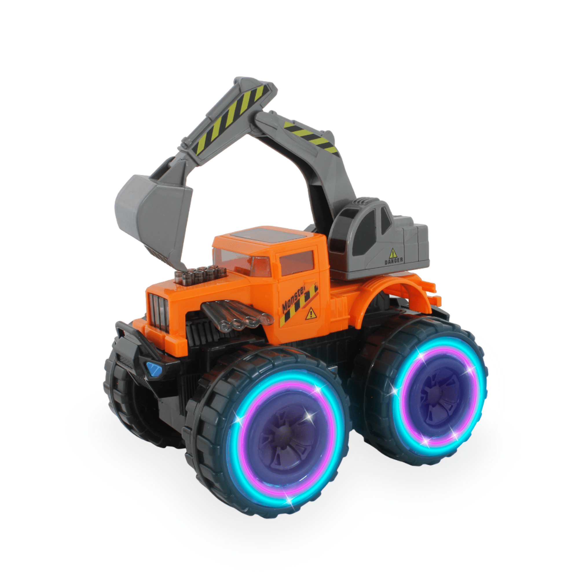 Carro Monster Truck Grande de Juguete con Luz, Sonido y Movimiento ...