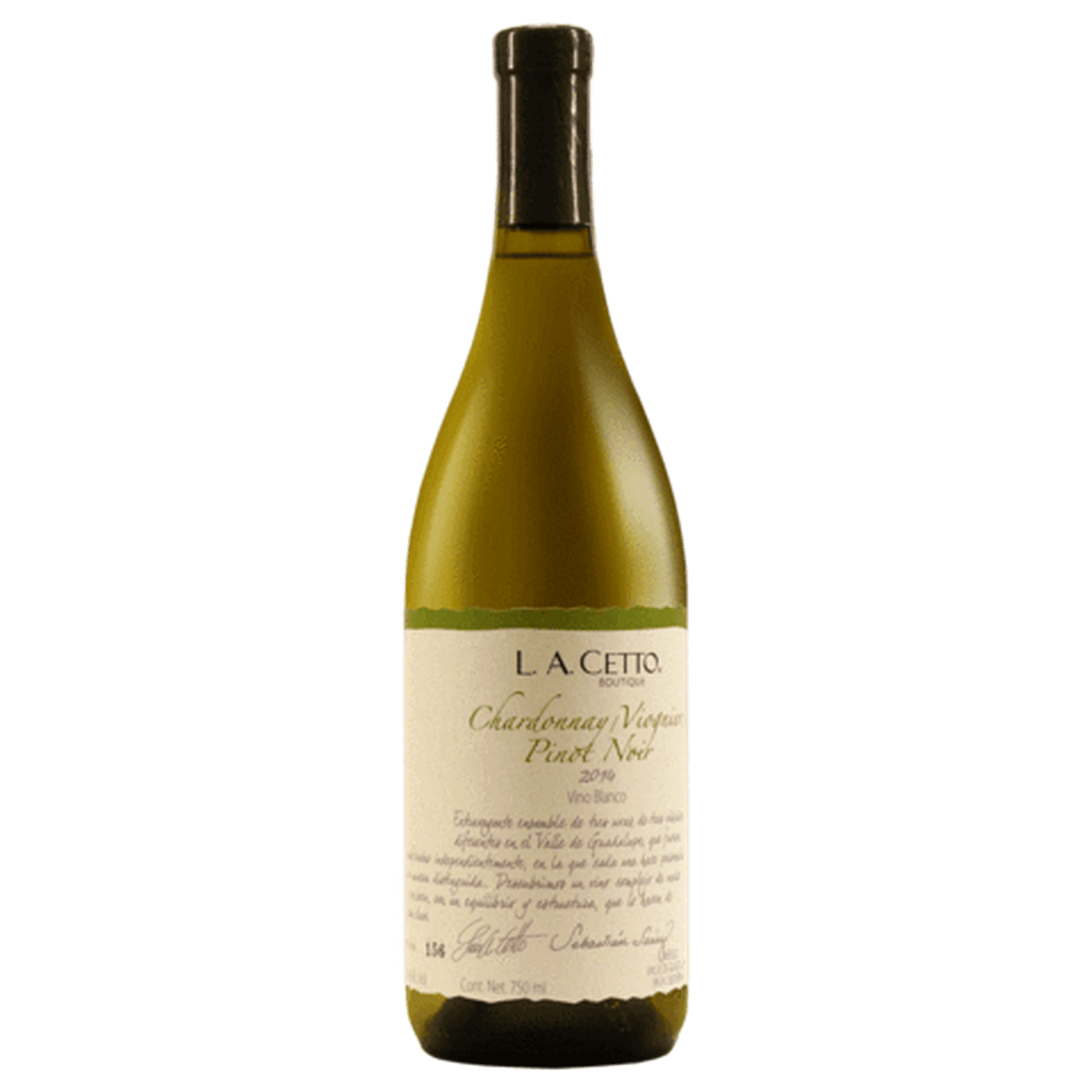 Pack de 4 Vino Blanco L.A. Cetto Boutique Blanco 750 ml L.A. Cetto ...