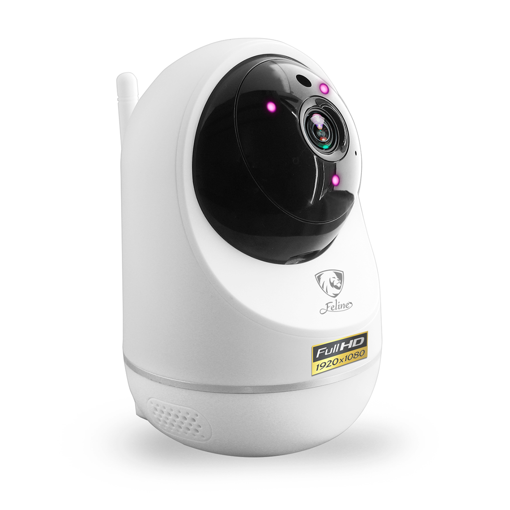 Camara Ip Wifi Full Hd Nube Antimascotas Control Alarma Feline Full HD ...