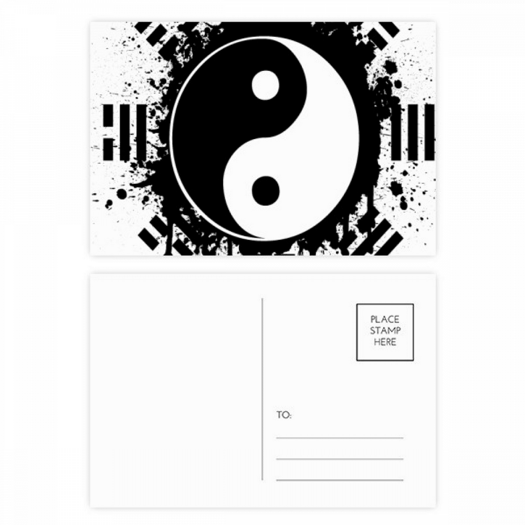 Ocho Diagramas Taiji Yin Yang China Patron Set cumpleaños gracias ...