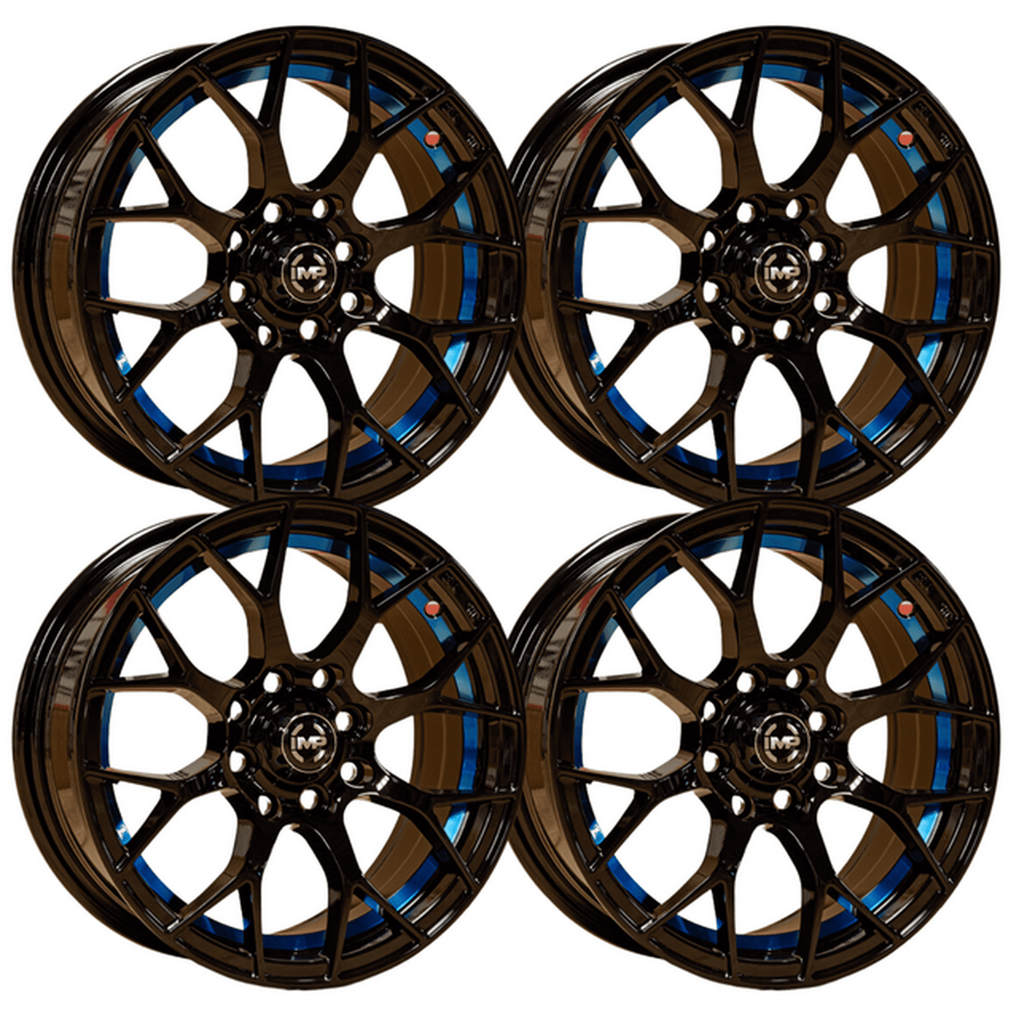 4 Rines 14 4x100/114,3 Aveo, Spark,March Tiida IMP WHEELS | Bodega ...