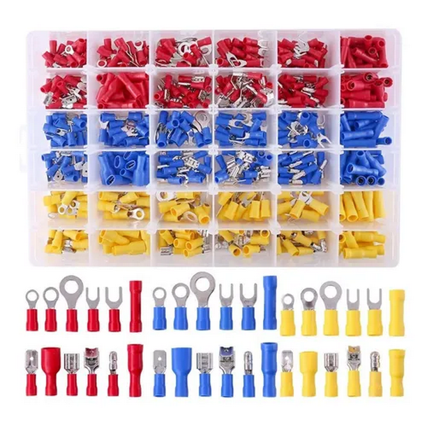 540 Terminales Aisladas Conductores Conector Cable Electrico Malubero ...