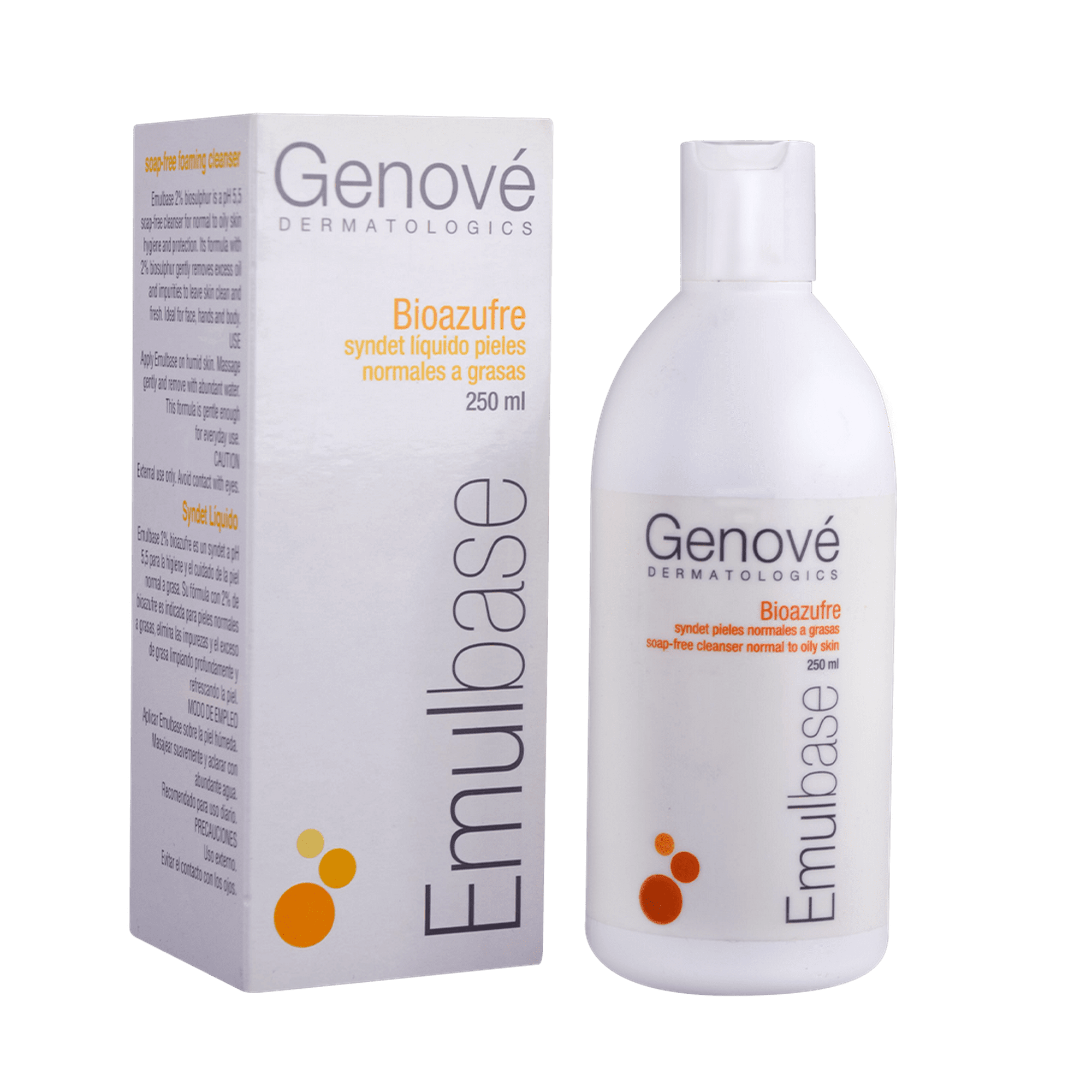 EMULBASE* BIOAZUFRE PIEL NORMAL A GRASA Genové EMULBASE* BIOAZUFRE PIEL ...