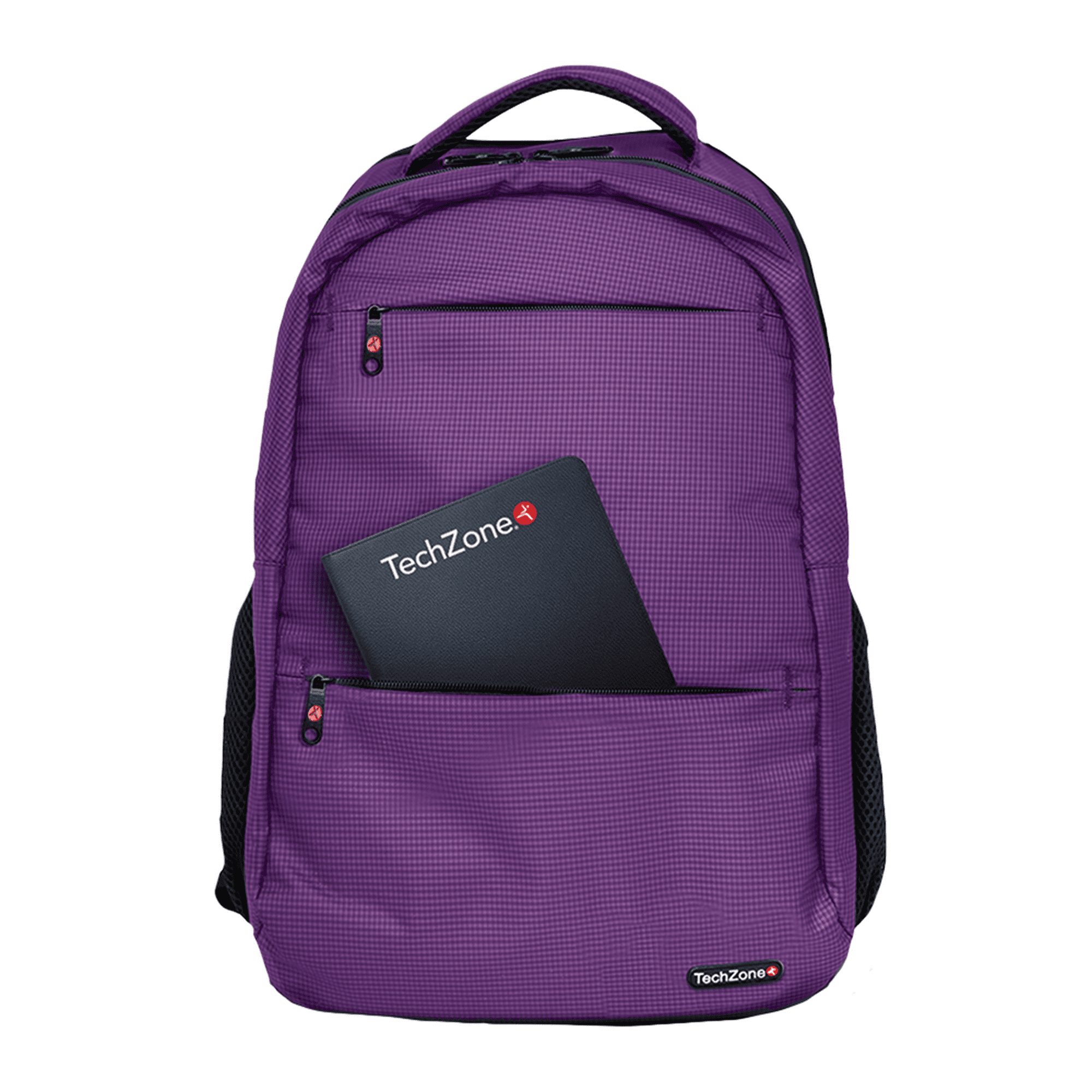 Backpack para Laptop 15.6" Techzone Warrior Morado | Bodega Aurrera en línea