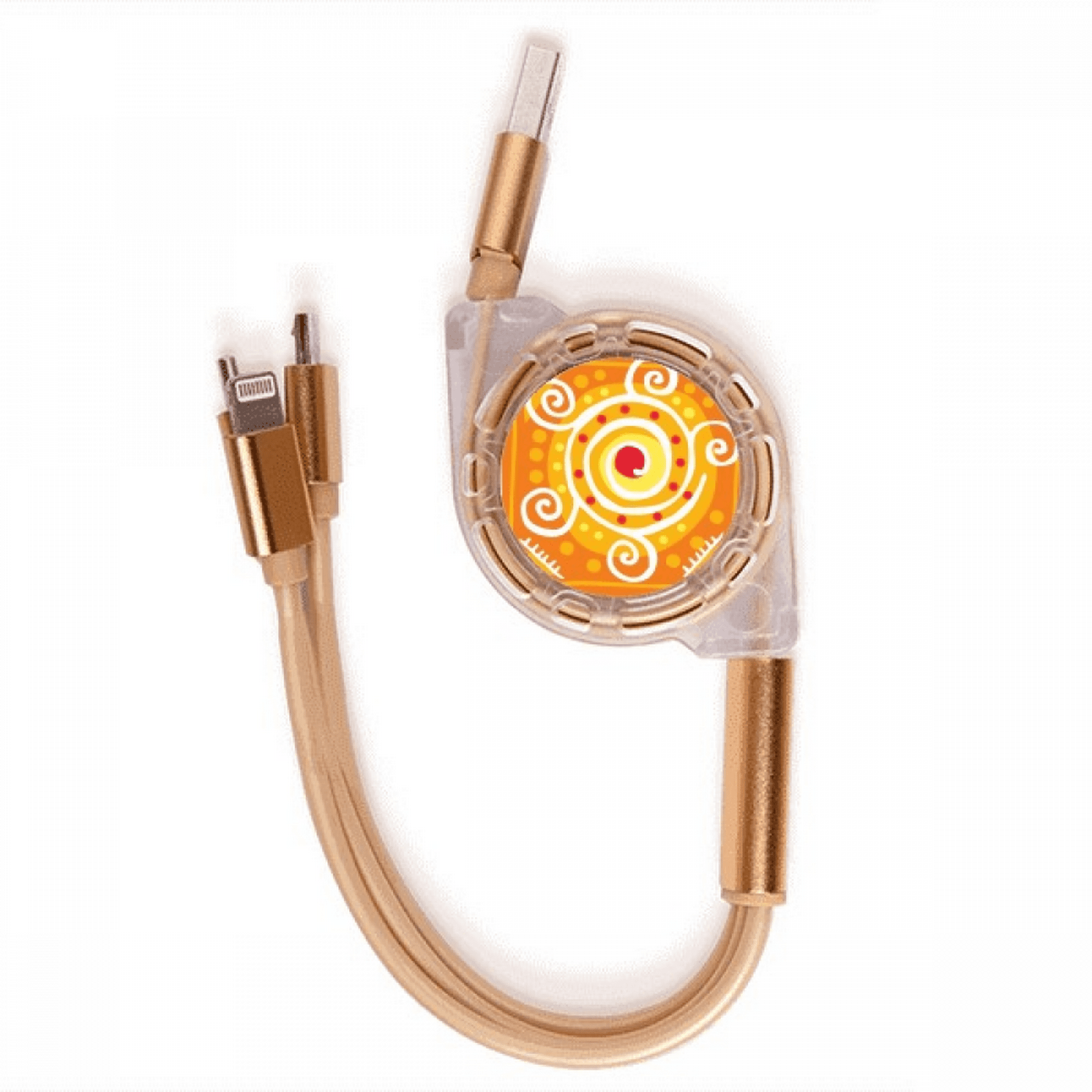 Orange volumen México totems antigua civilización dibujo Cable de carga ...