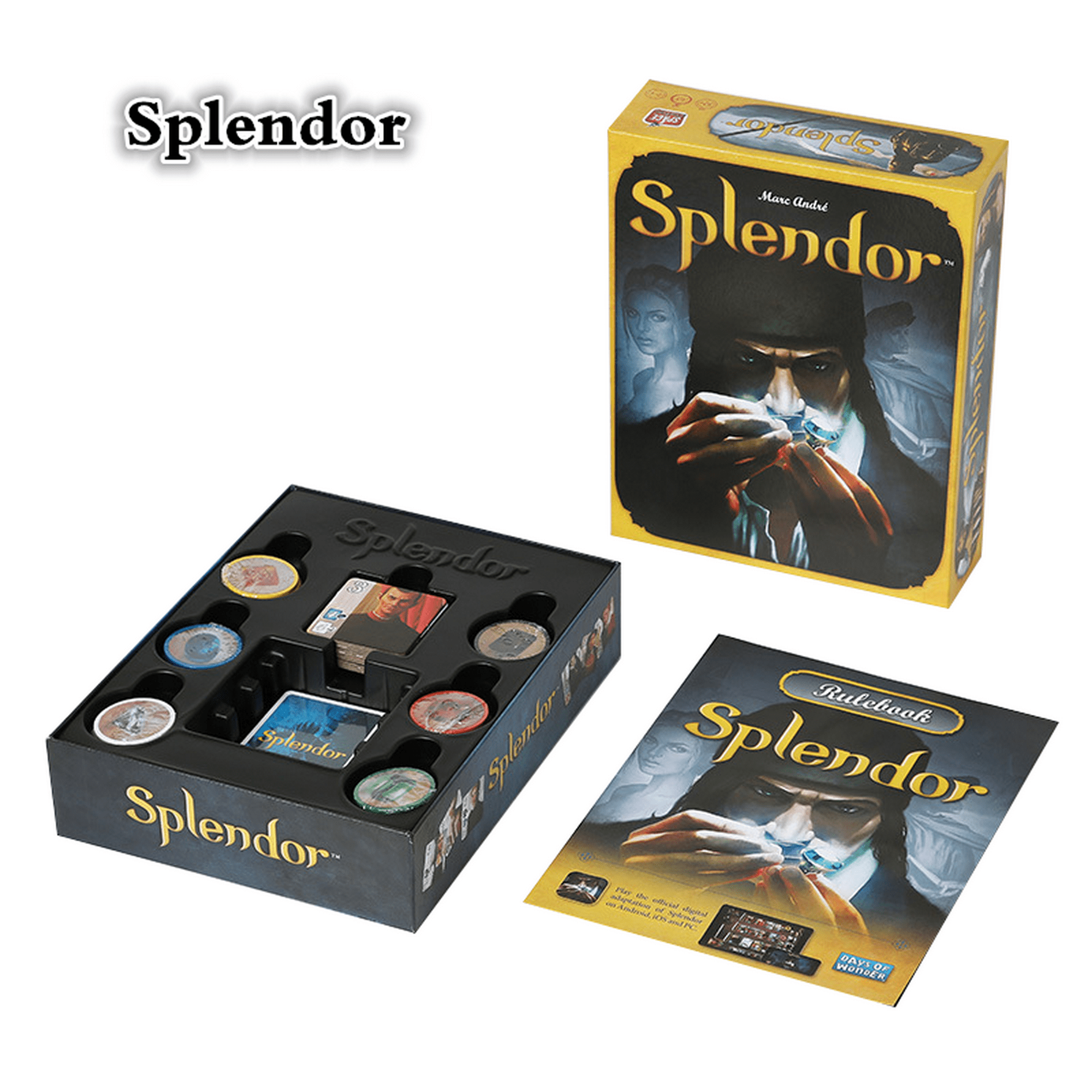 Versión en inglés de Splendor gem basic male card game party ...