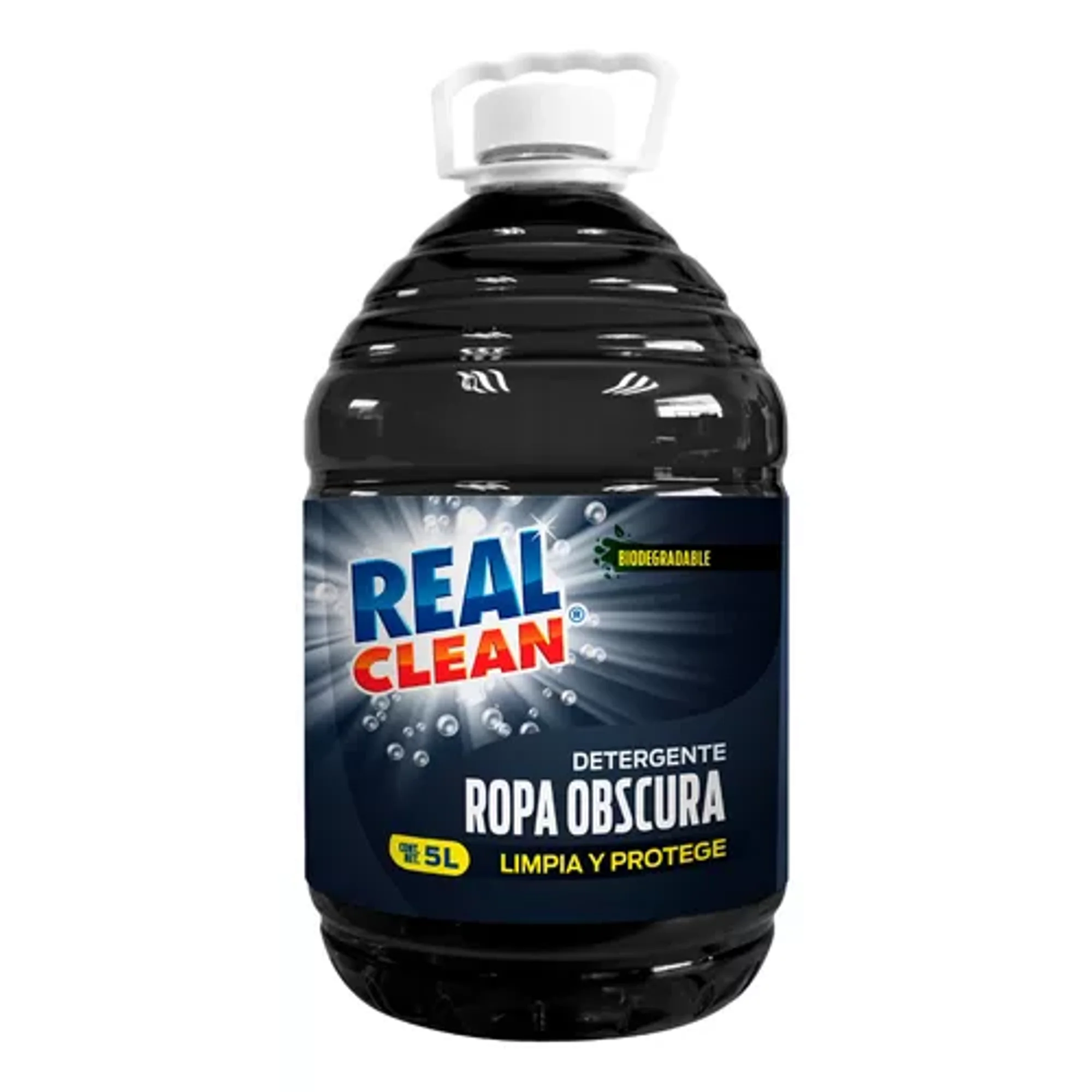 Detergente Liquido Ropa Oscura Real Clean 5 Lt | Bodega Aurrera en línea