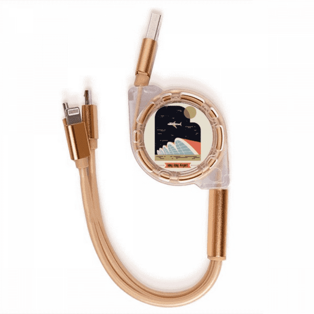 El aeropuerto internacional de Hong Kong Cable de carga telescópico ...