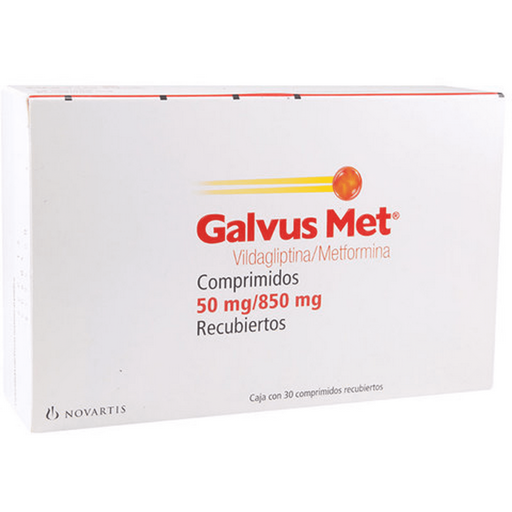 Galvus Met 50 mg/ 850 mg 30 comprimidos recubiertos || Bodega Aurrera ...