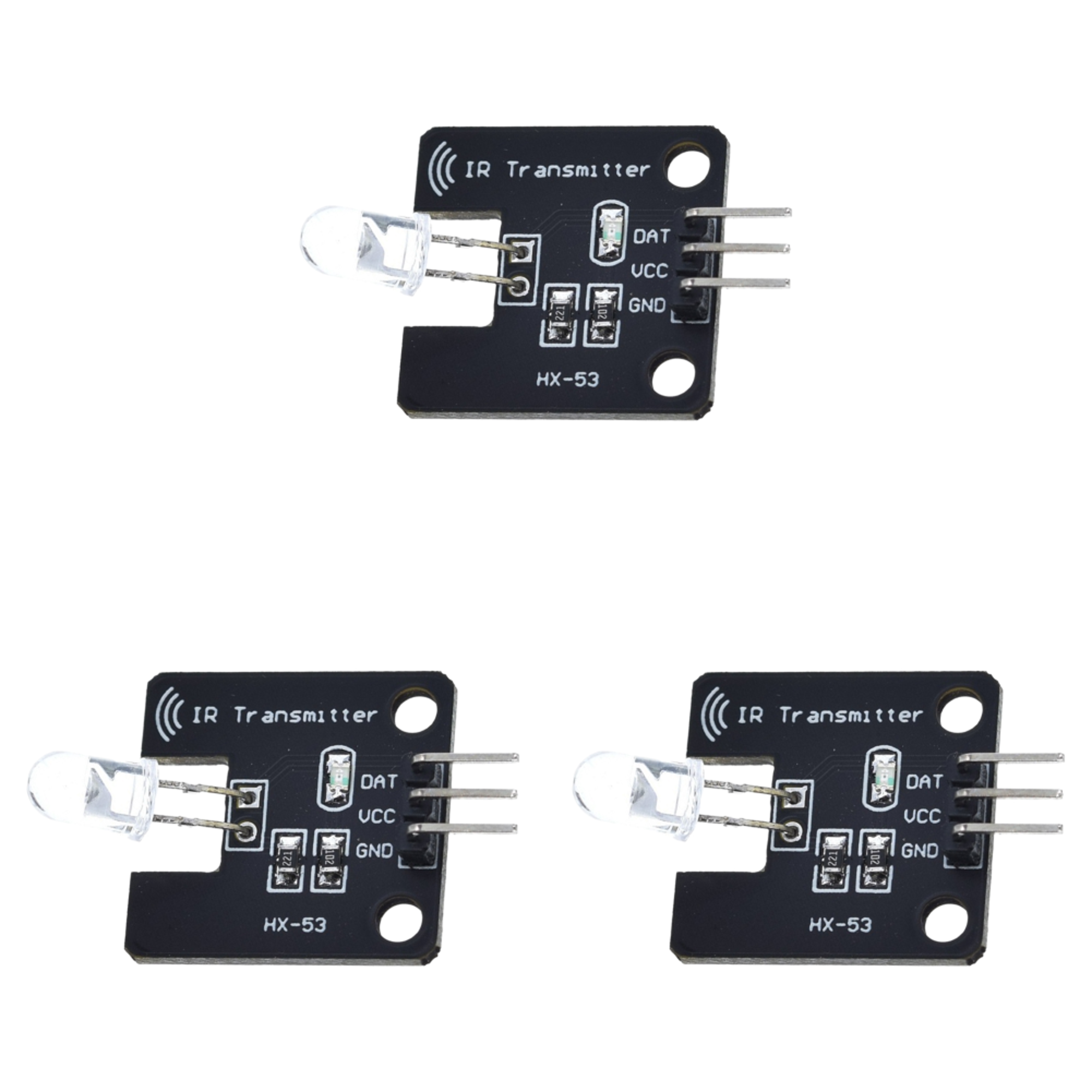 Módulo transmisor IR Digital de 3 uds., 38khz, para bloque de ...