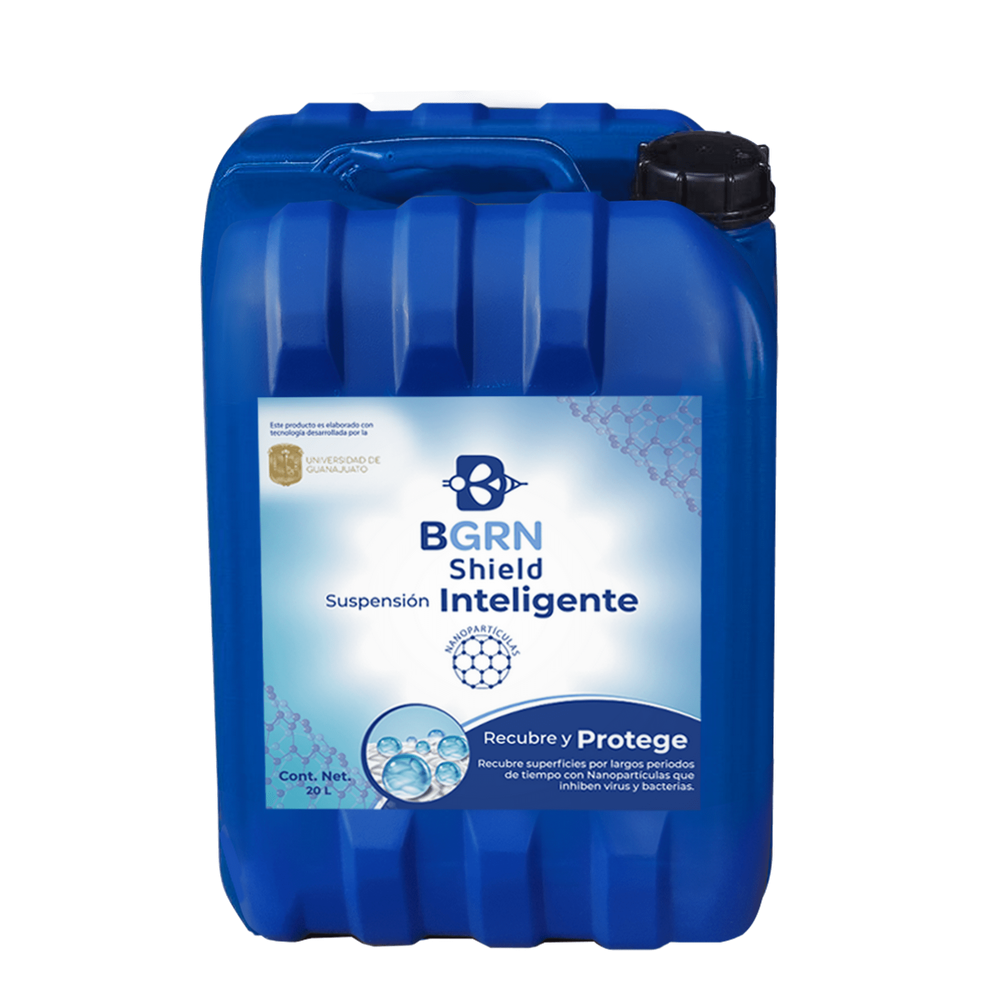 BGrn Shield, Recubrimiento para superficies que protege e inhibe virus ...