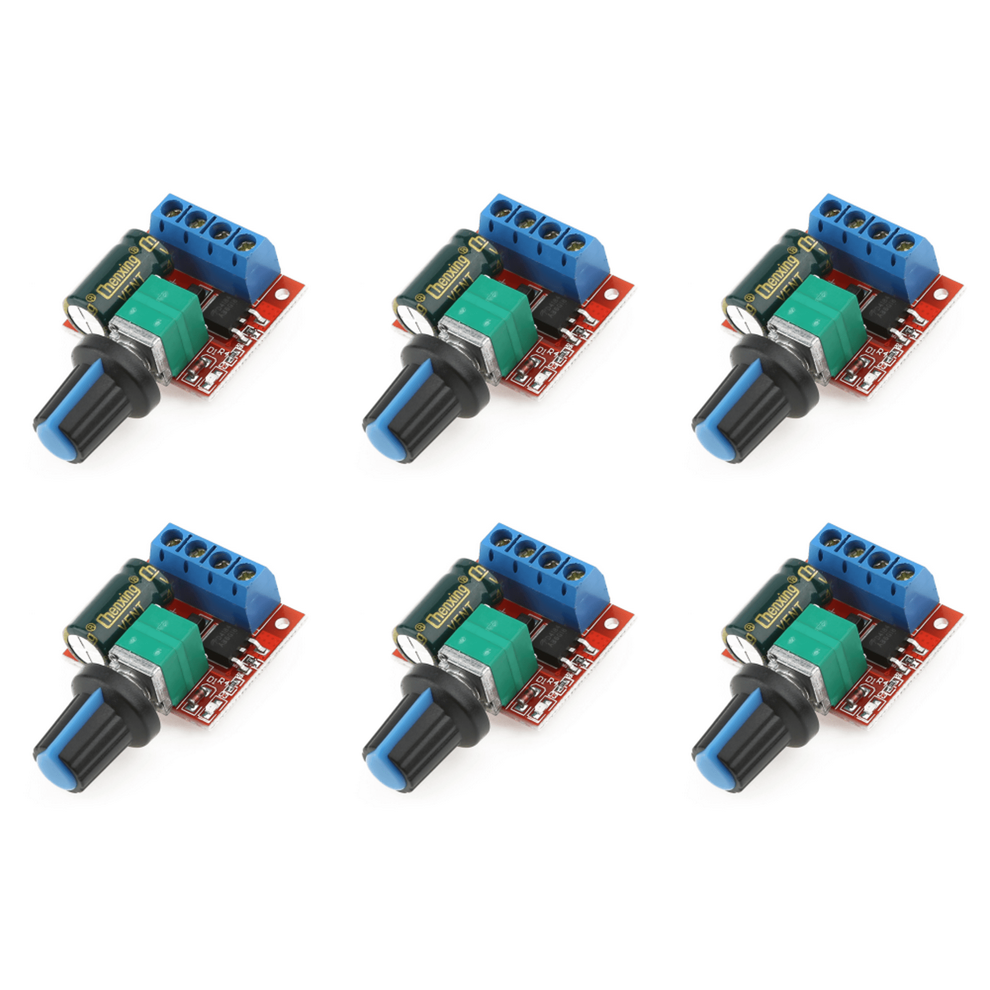 WDOplteas 5A PWM Controlador Velocidad Fusible Recuperación Automática ...