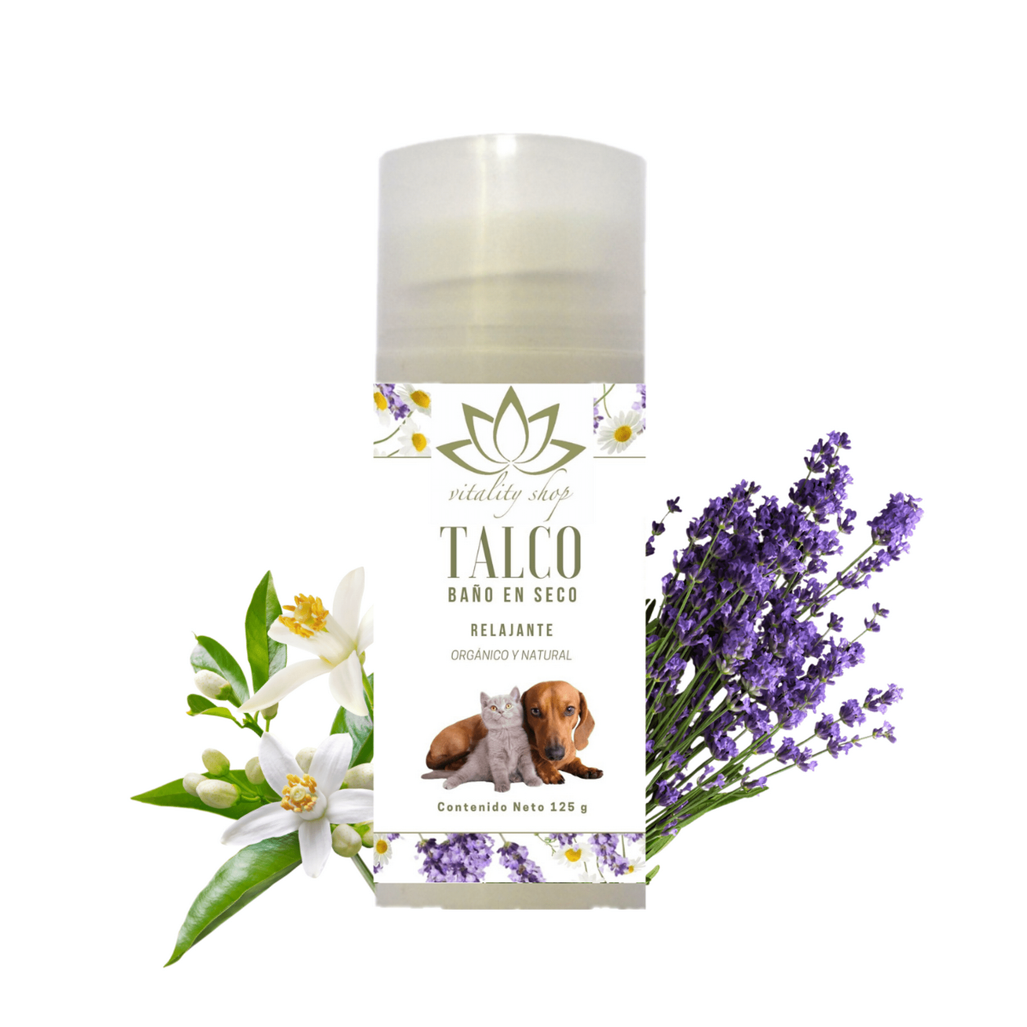 Talco Baño En Seco relajante Ingredientes, Repelentes Orgánicos y ...