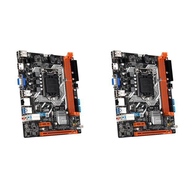 2CH 16GB Placa base escritorio Dual SATA3.0 M-ATX Placa pequeña LGA ...