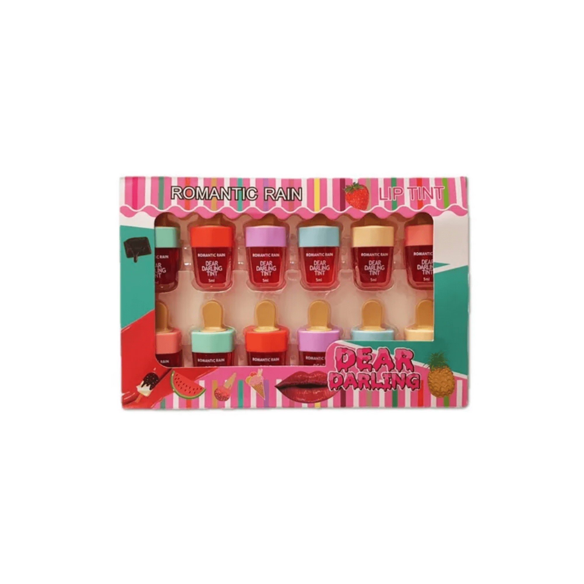 Maquillaje 12 Tintas De Paleta Para Labios Larga Duración Dear Darling ...