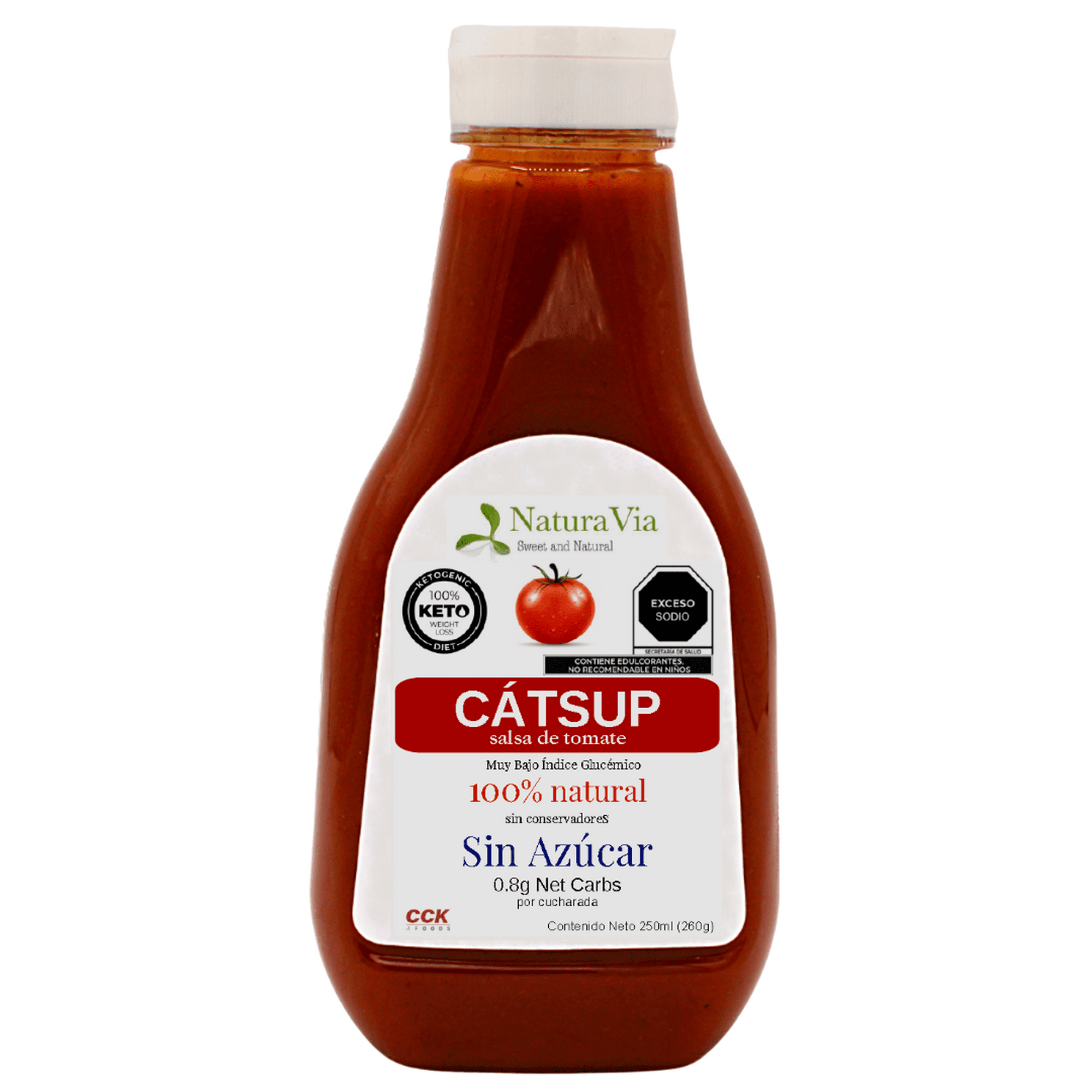 Salsa Cátsup Keto | Sin Azúcar | Bodega Aurrera en línea