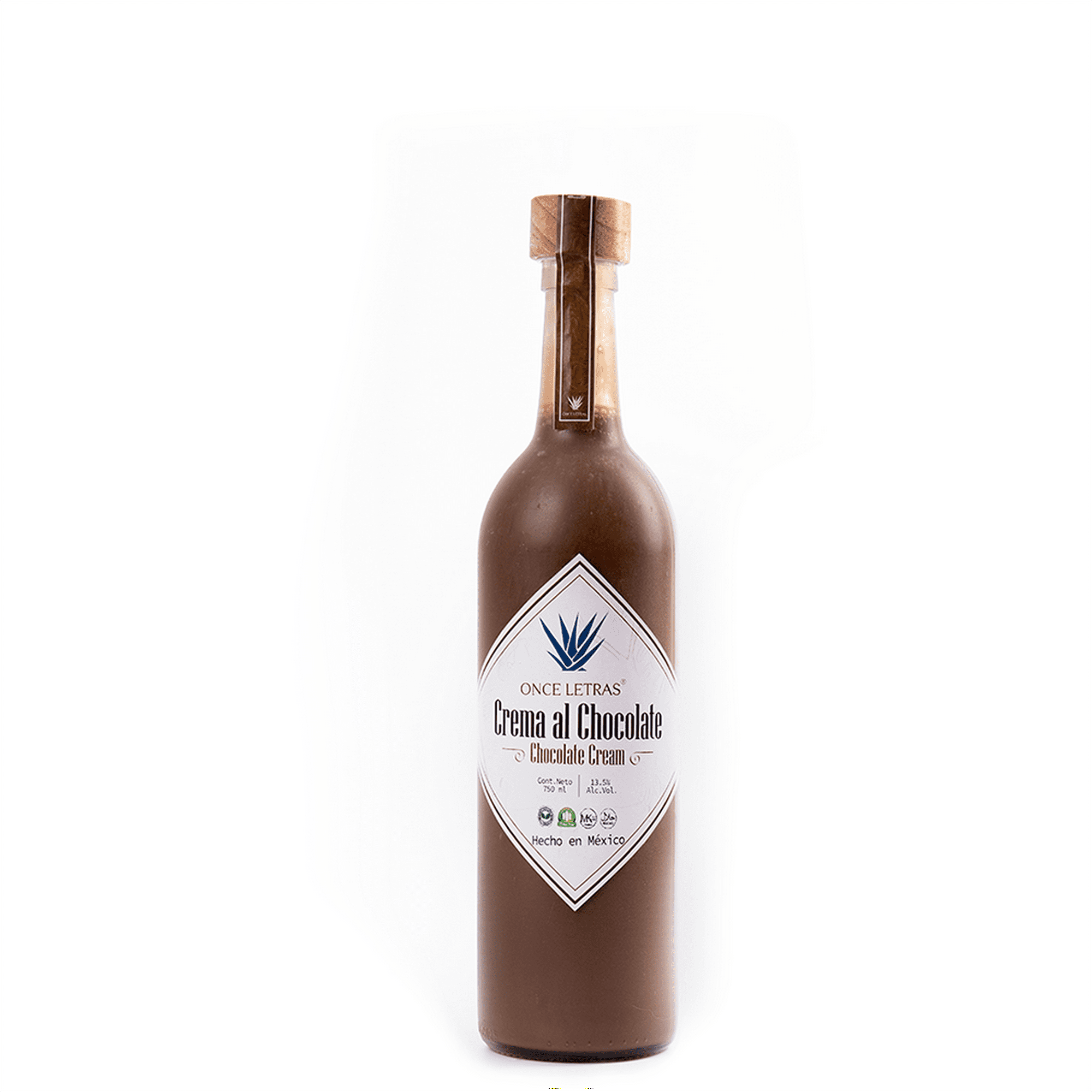 ONCE LETRAS Crema al Chocolate 750ml ONCE LETRAS OLCCH750 | Bodega ...