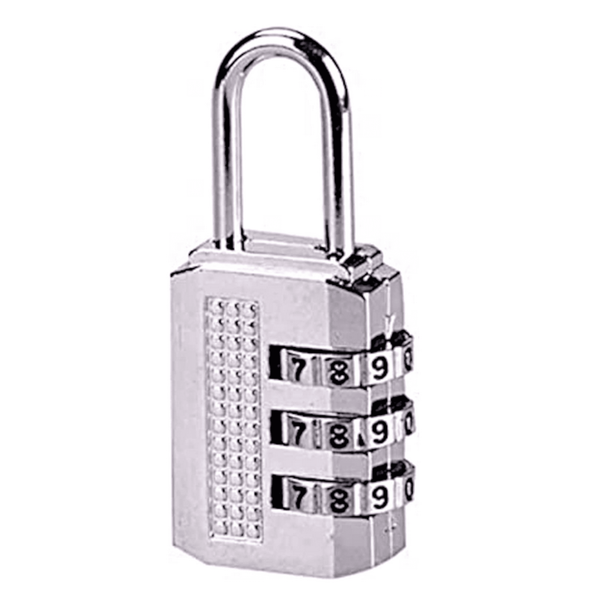 Candado sin llave con combinación de 3 dígitos, fácil de configurar su ...