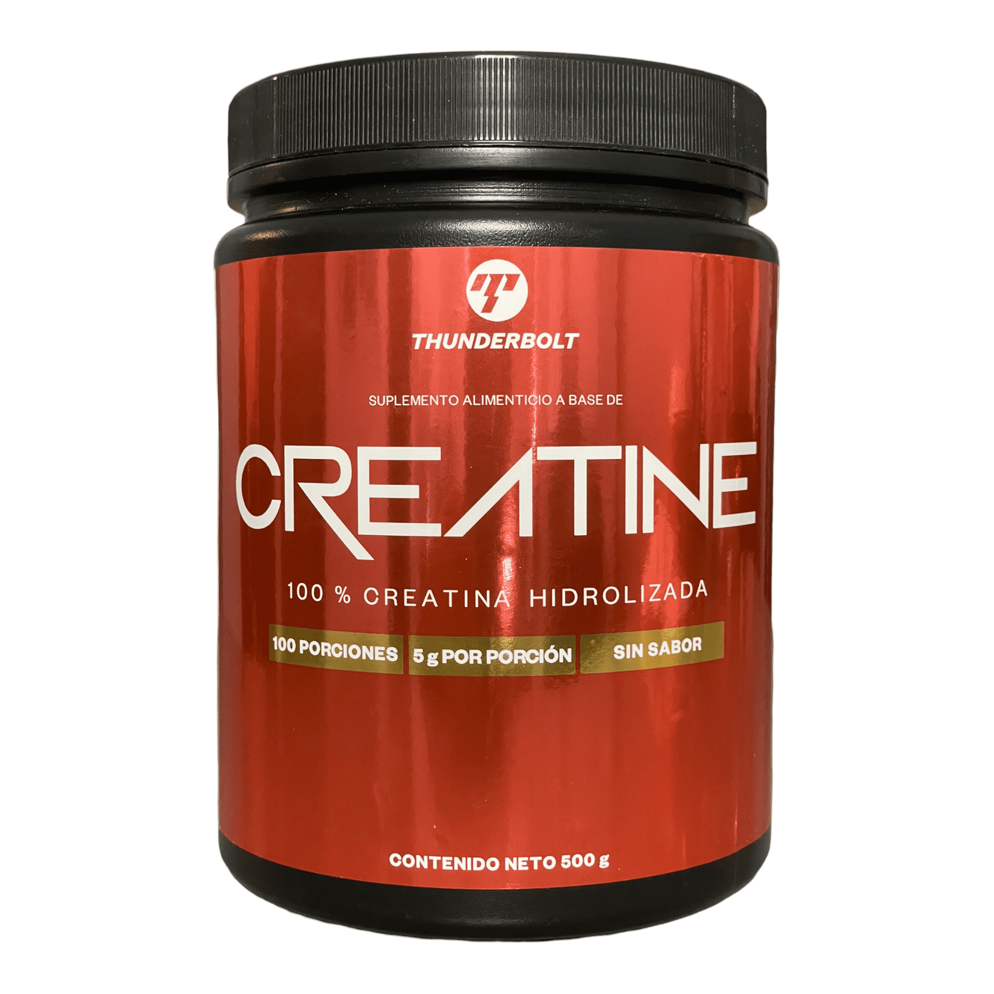 Creatina Thunderbolt Creatine Monohidratada 500g - 5g/porcion ...