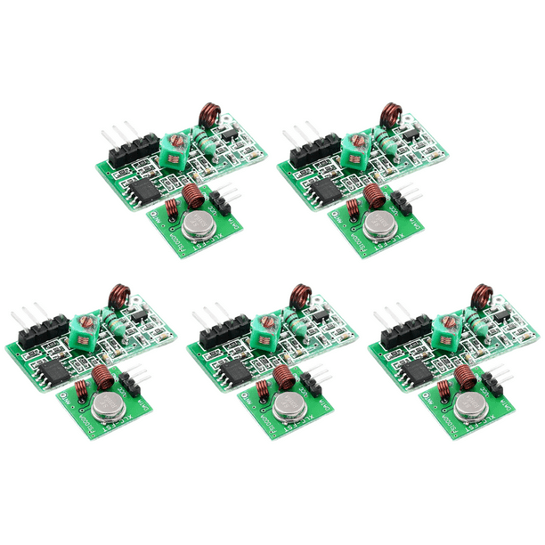 Módulo Receptor Transmisor RF 315 Mhz Módulo Remoto Inalámbrico para ...