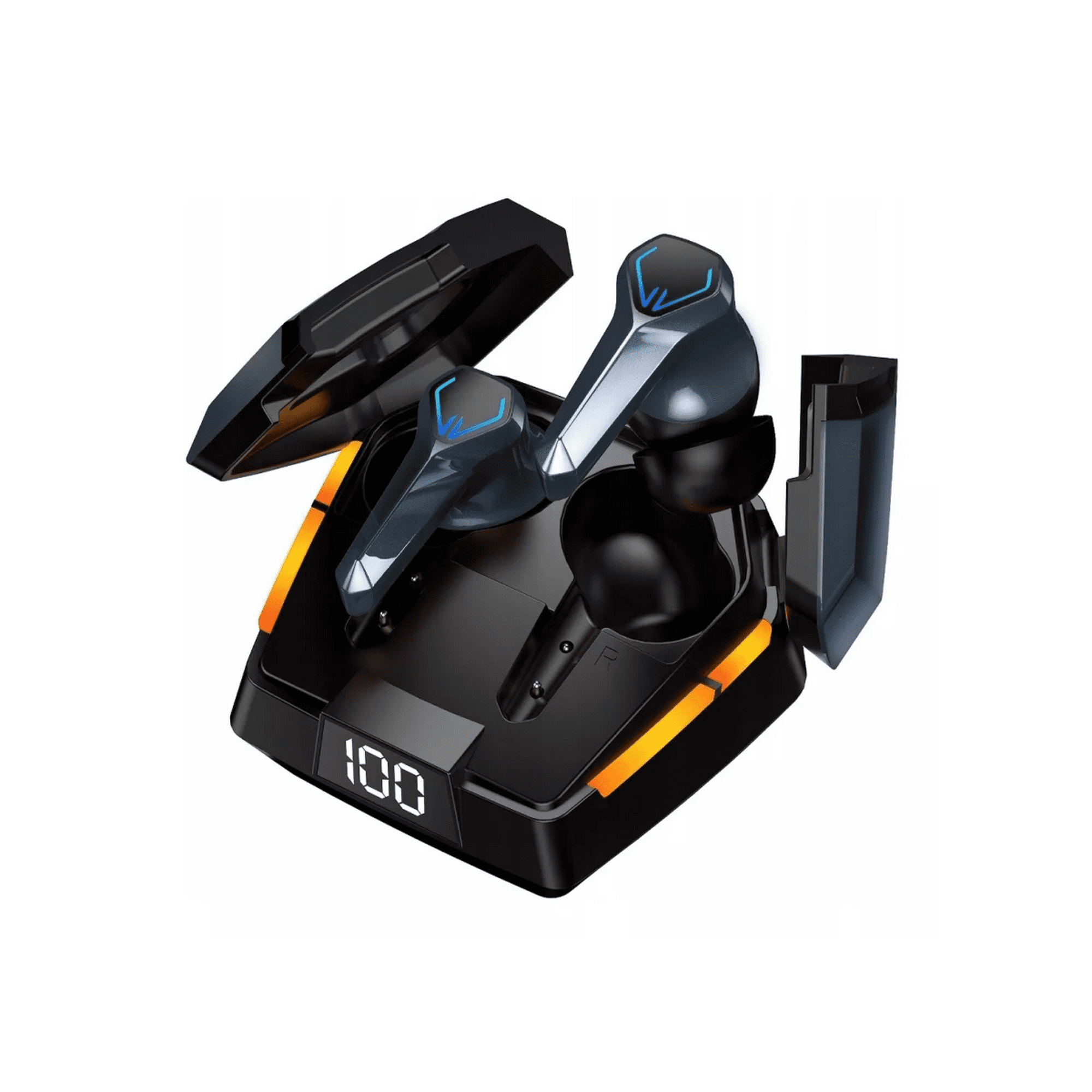 Audífonos in-ear gamer inalámbricos Bluetooth JX10 JX10 plateado con ...