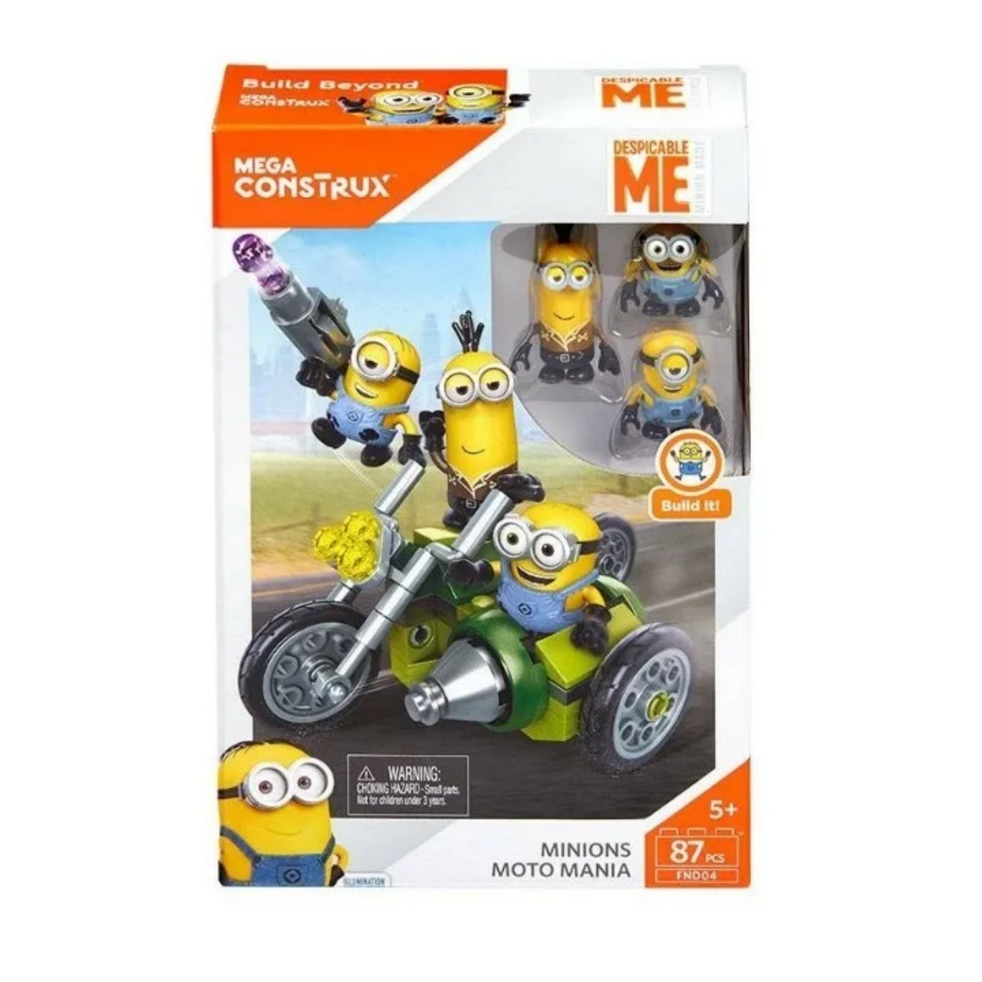 Mega Construx Minions Motomania Mattel MATTEL FND04 | Bodega Aurrera en ...