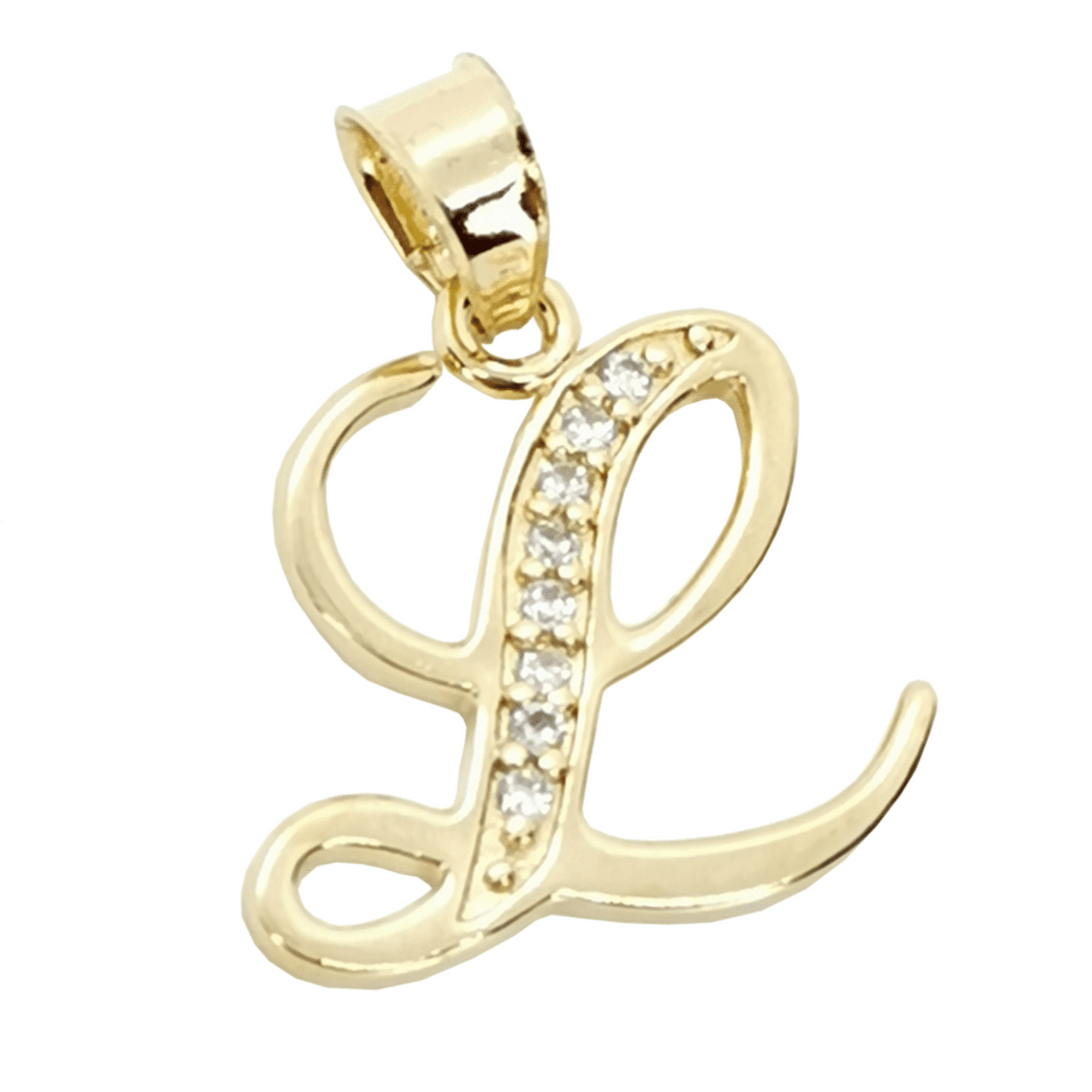 Dije Letra L Oro Laminado Ralch Wysom INICIALES | Bodega Aurrera en línea