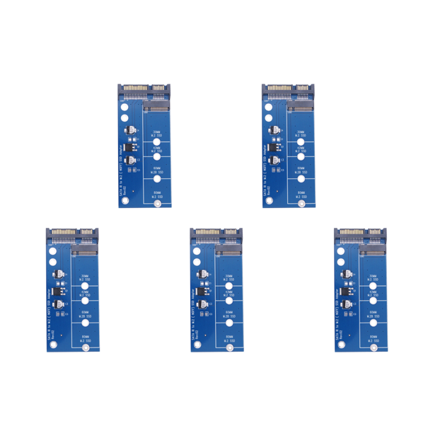 Convertidor SSD M.2 B Key M2 SATA Riser para 2230-2280 M.2 SATA Azul ...