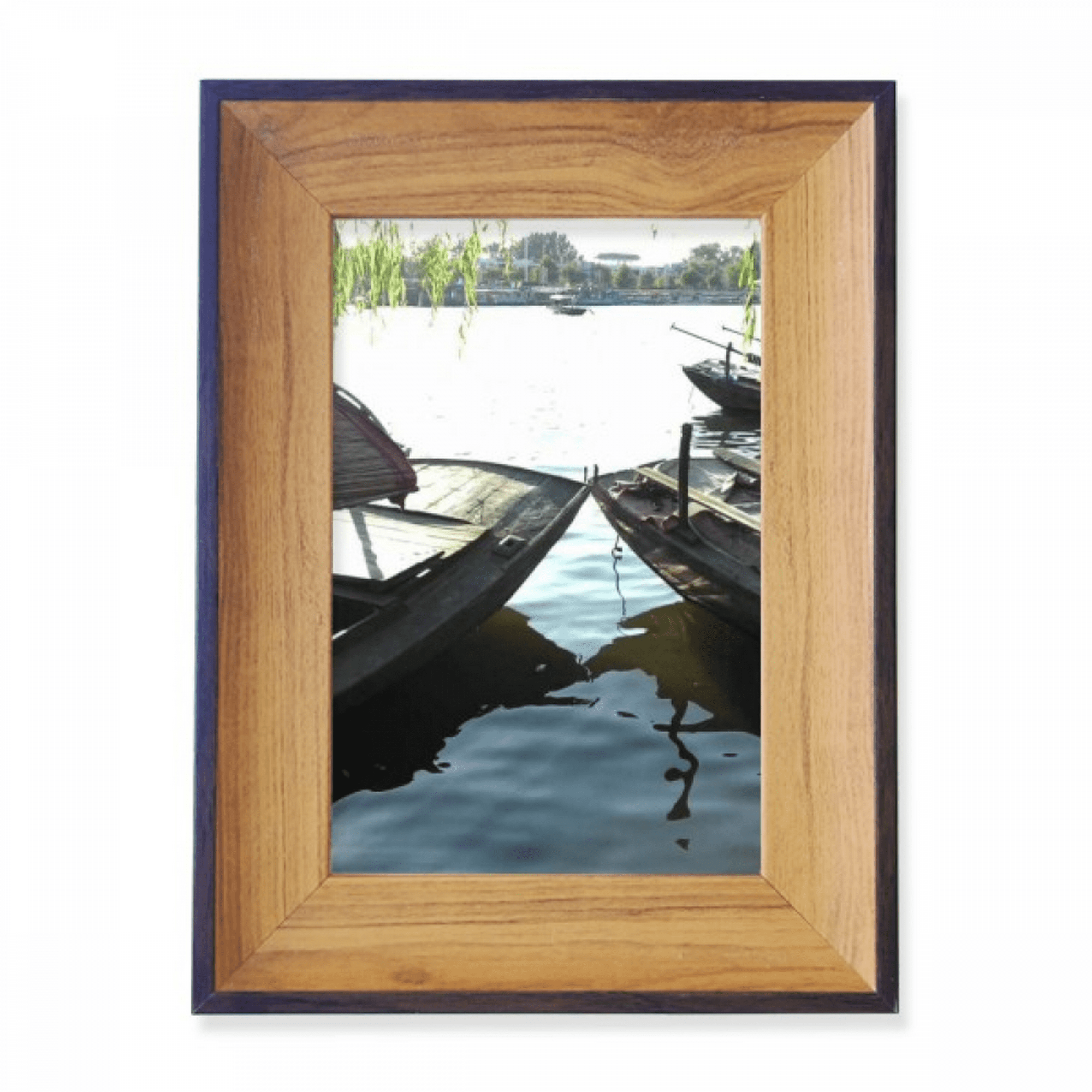 Dos barco juntos Marco de imagen marco de escritorio | Walmart en línea