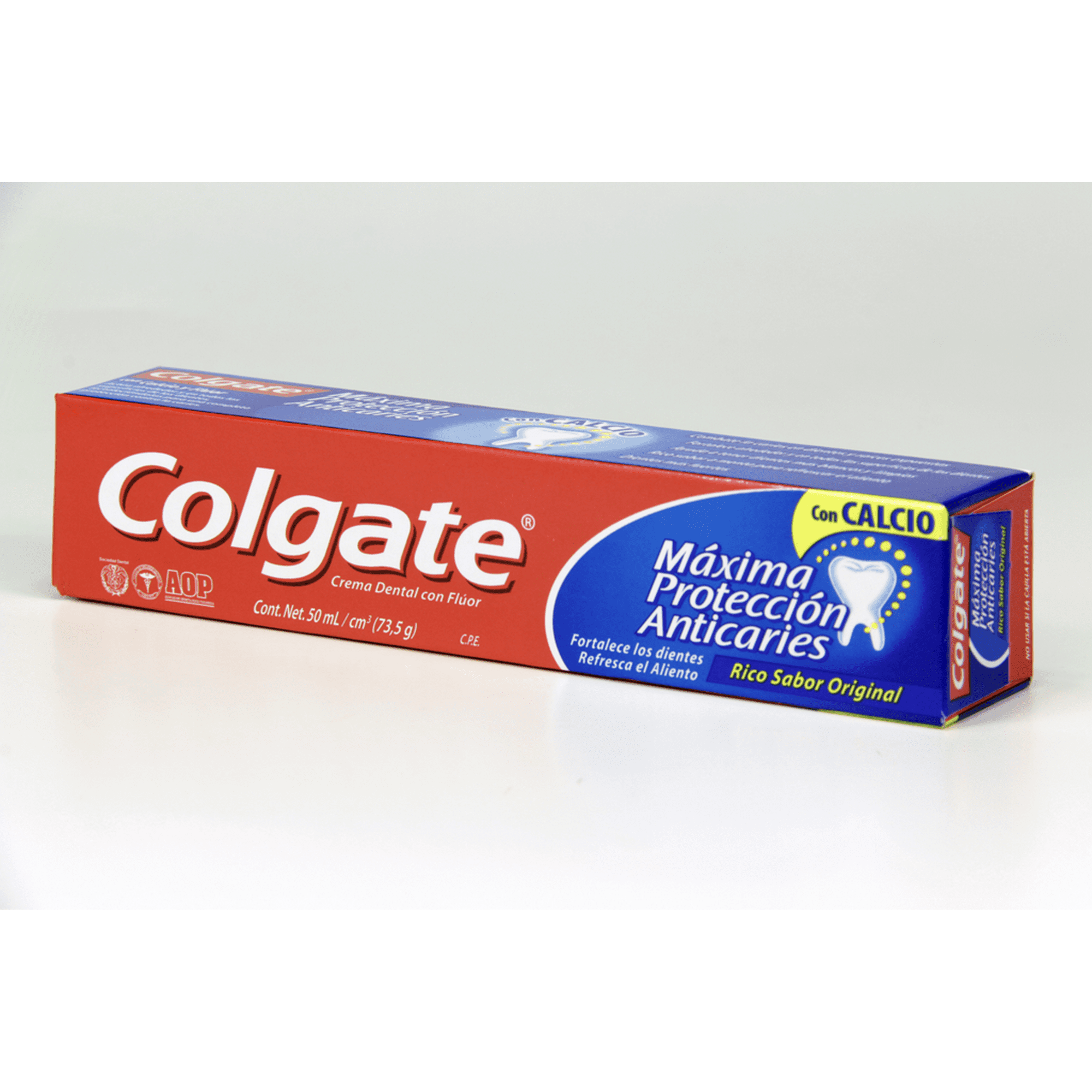 Crema dental Colgate máxima protección anticaries original 50 ml ...