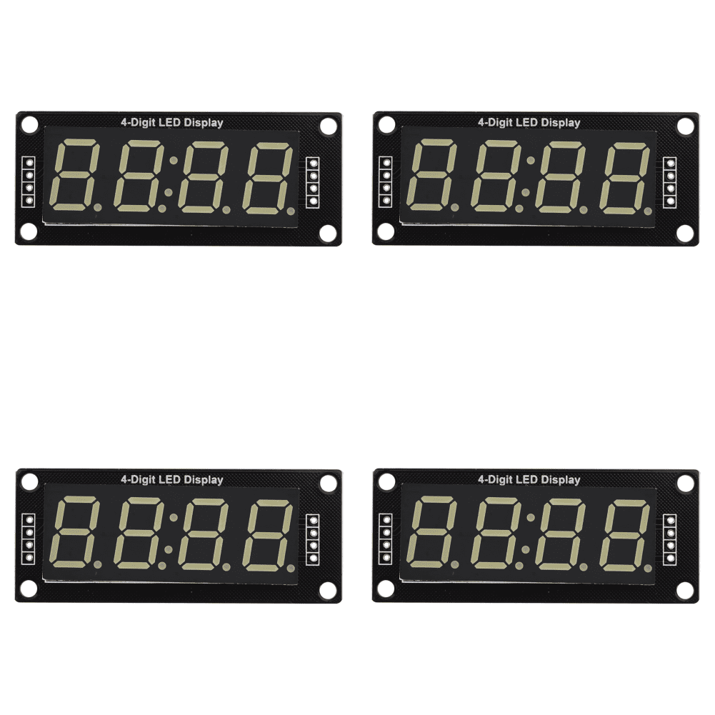 Módulo de visualización TM1637 LED Reloj de tubo incandescente de 7 ...