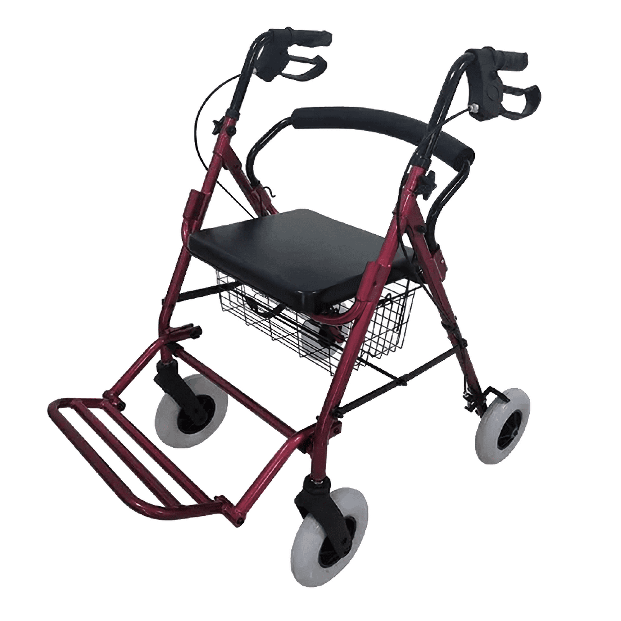 Andadera Rollator Hibrida 2 En 1 Con Reposapiés Super Confort SC-888 ...