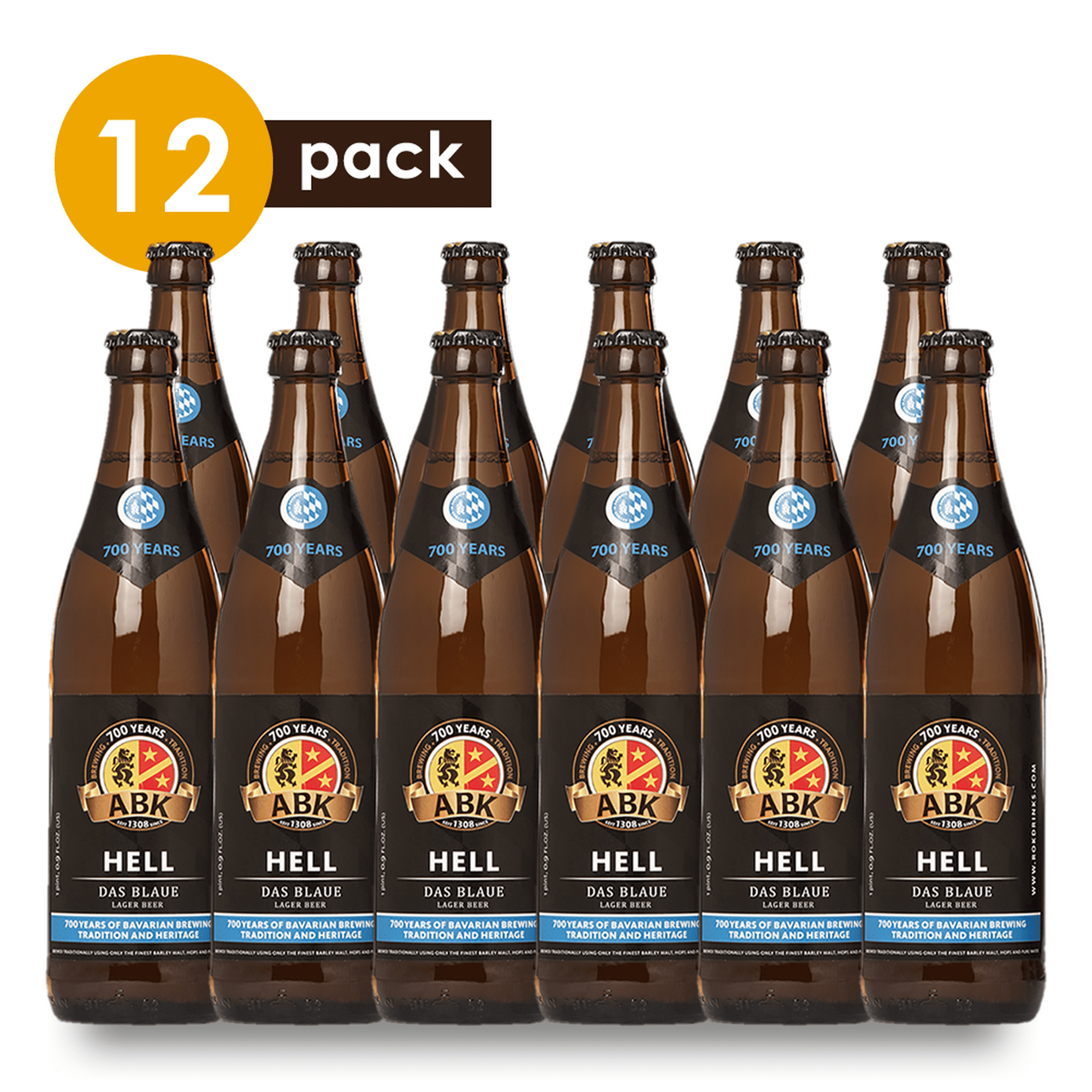 Cervezas Alemanas ABK Hell Cervexxa Beerpack 12 Cervecería ABK Hell ...