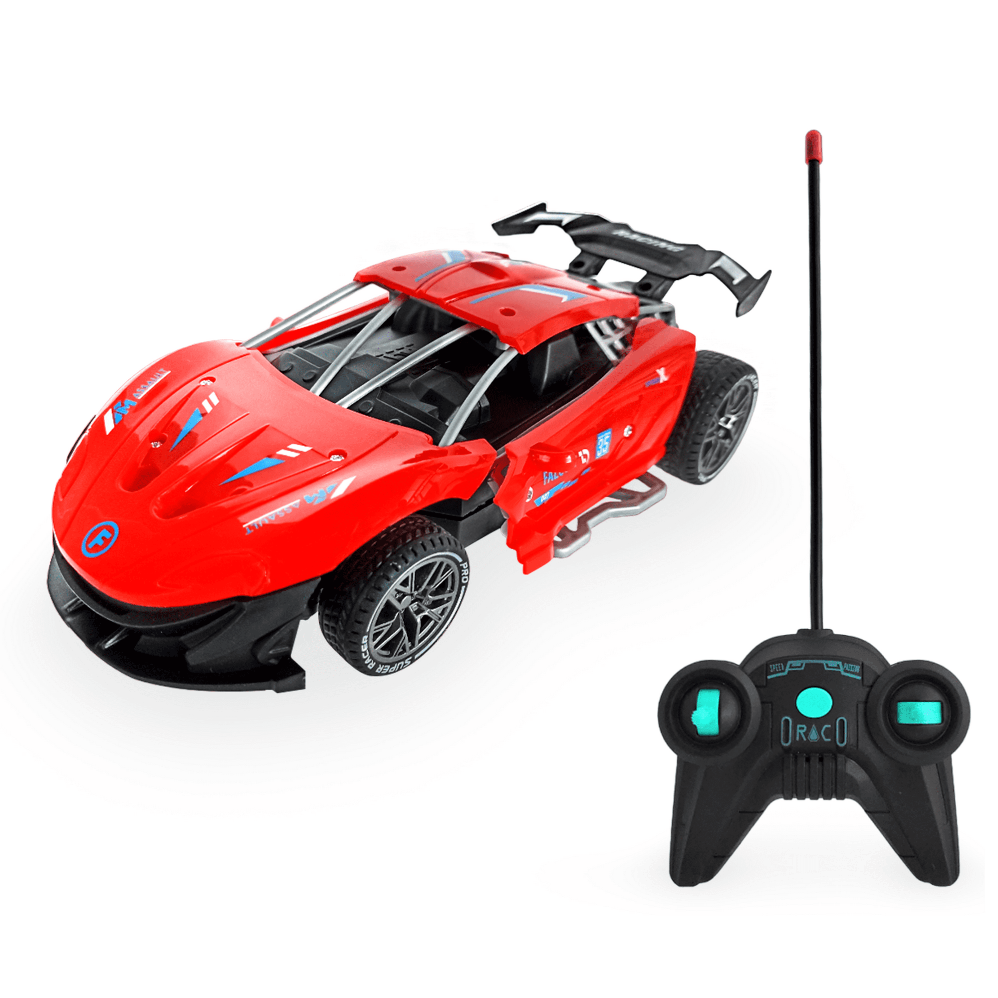 Carro de Control Remoto de Gran Velocidad Diseño Deportivo Escala 1:18 ...