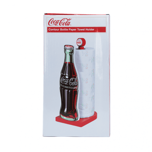Auténtica Coca Cola Coca Cola Madera Contorno Botella Papel Toallero ...