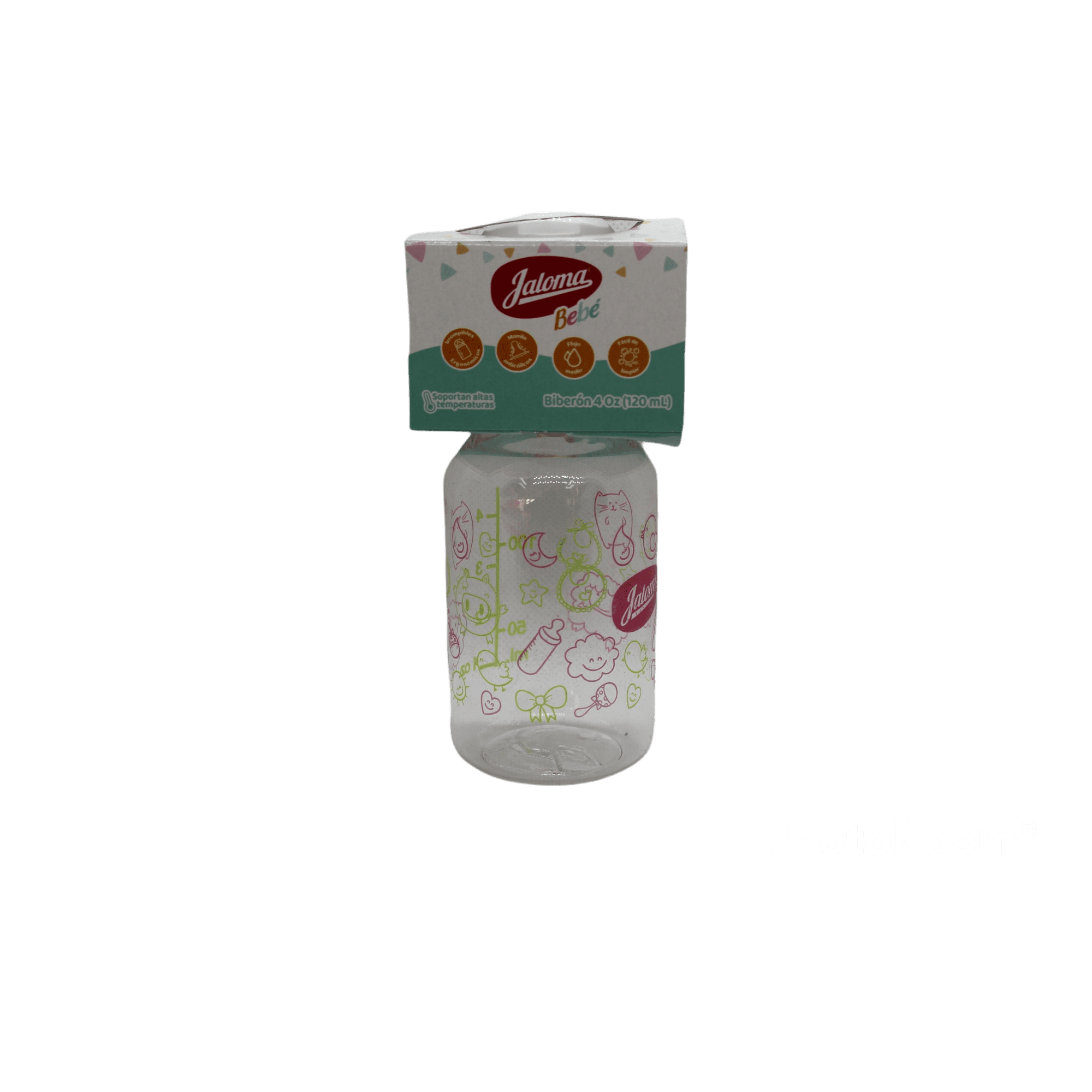 BIBERÓN CRISTALINO NIÑA 4 OZ. FLUJO MEDIO C/MAMILA SILICÓN ANTICÓLICOS ...