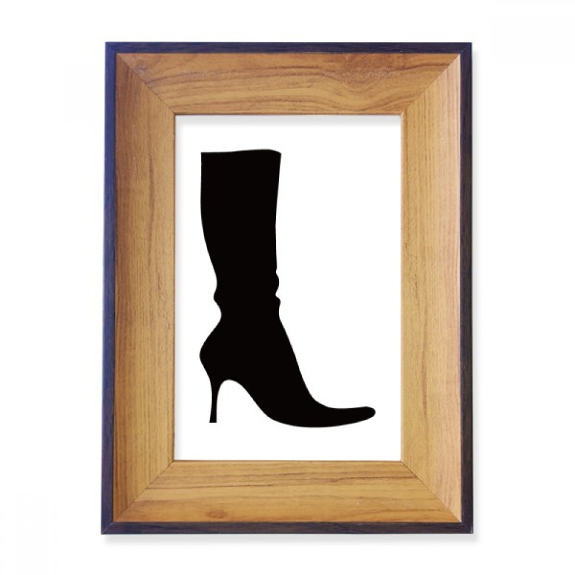 Patron simple Black botas altas silueta Marco de imagen marco de ...