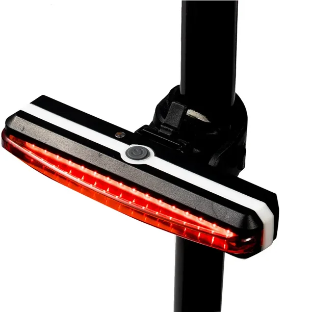 Luz Trasera Para Bicicleta Leds Rojos Resistente Al Agua