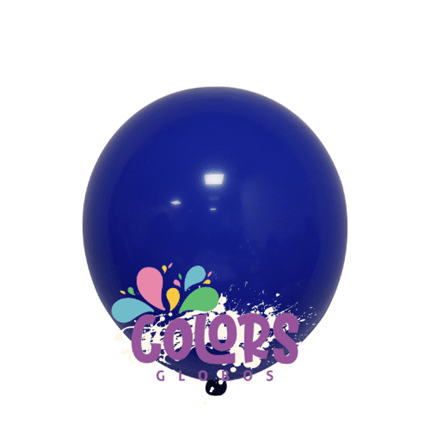 COLORS GLOBOS 12 pulgadas AZUL RETRO bolsa con 100 piezas para fiesta y ...
