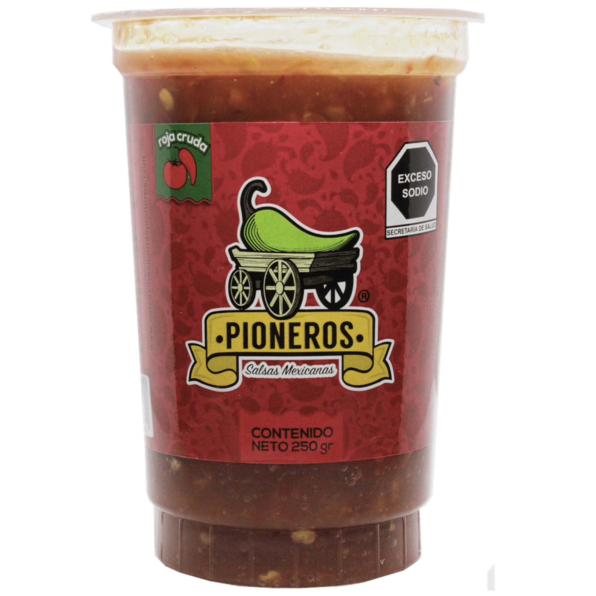 Salsa Cruda Roja Pioneros Salsa Picante Pioneros Salsa Cruda Roja ...