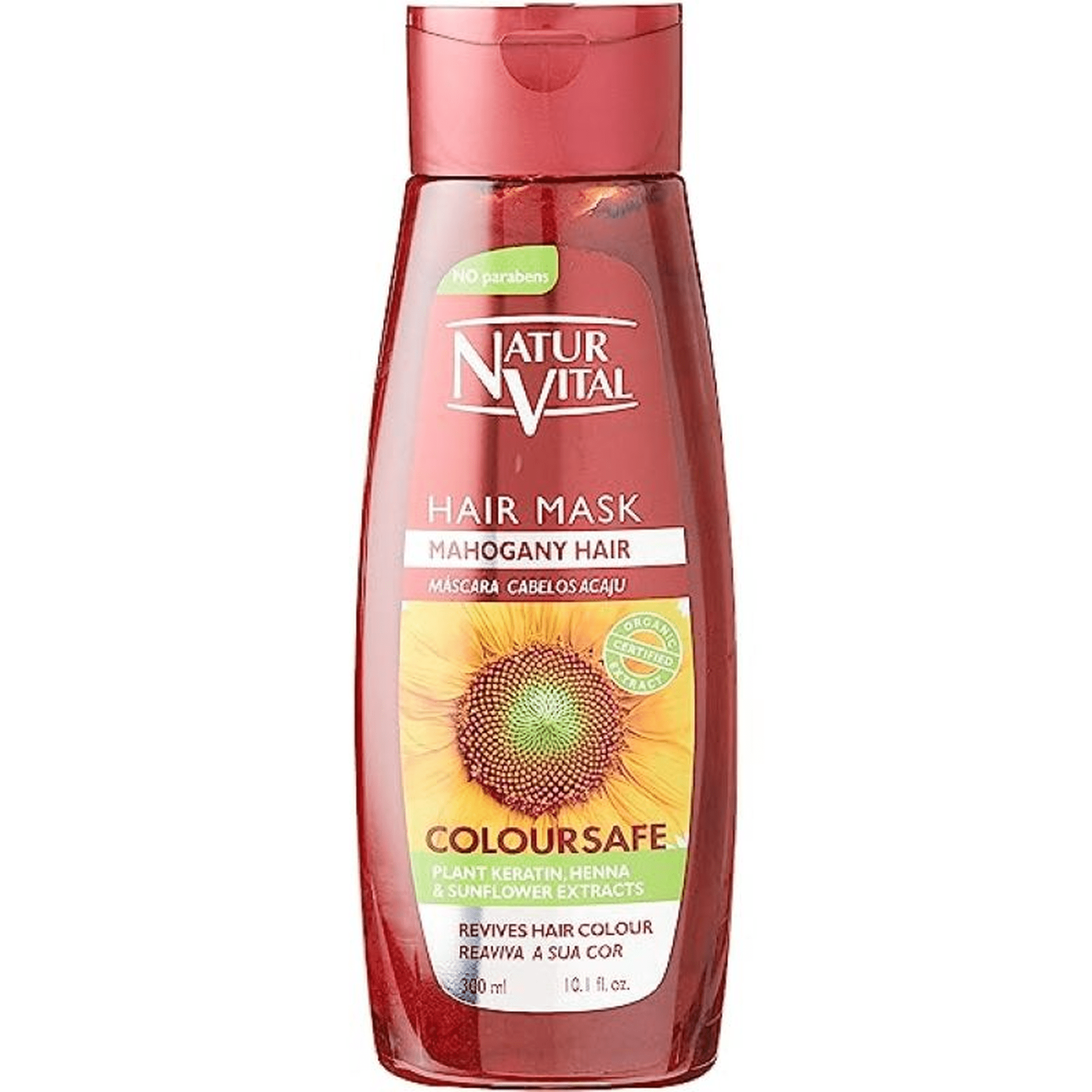 Mascarilla de Henna Color Mahogany NaturVital 300ml | Bodega Aurrera en ...