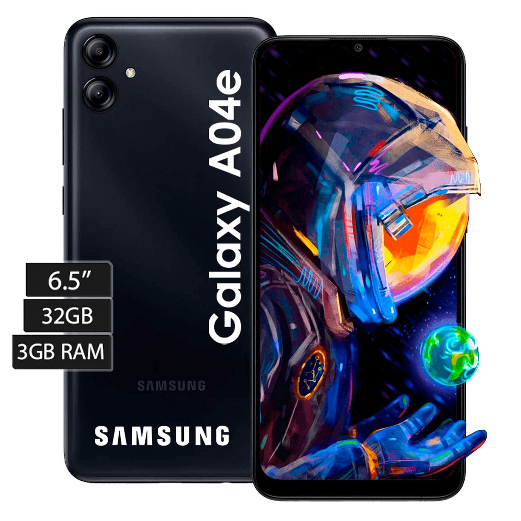Smartphone Samsung Galaxy A04e 32GB 3GB Negro | Walmart en línea