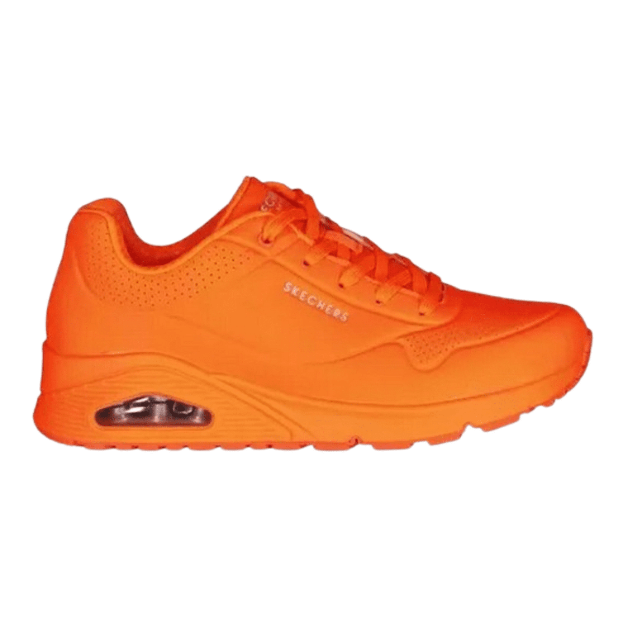 Tenis Mujer Skechers Fosfo Fosfo Memory Foam Comodos naranja 25 ...