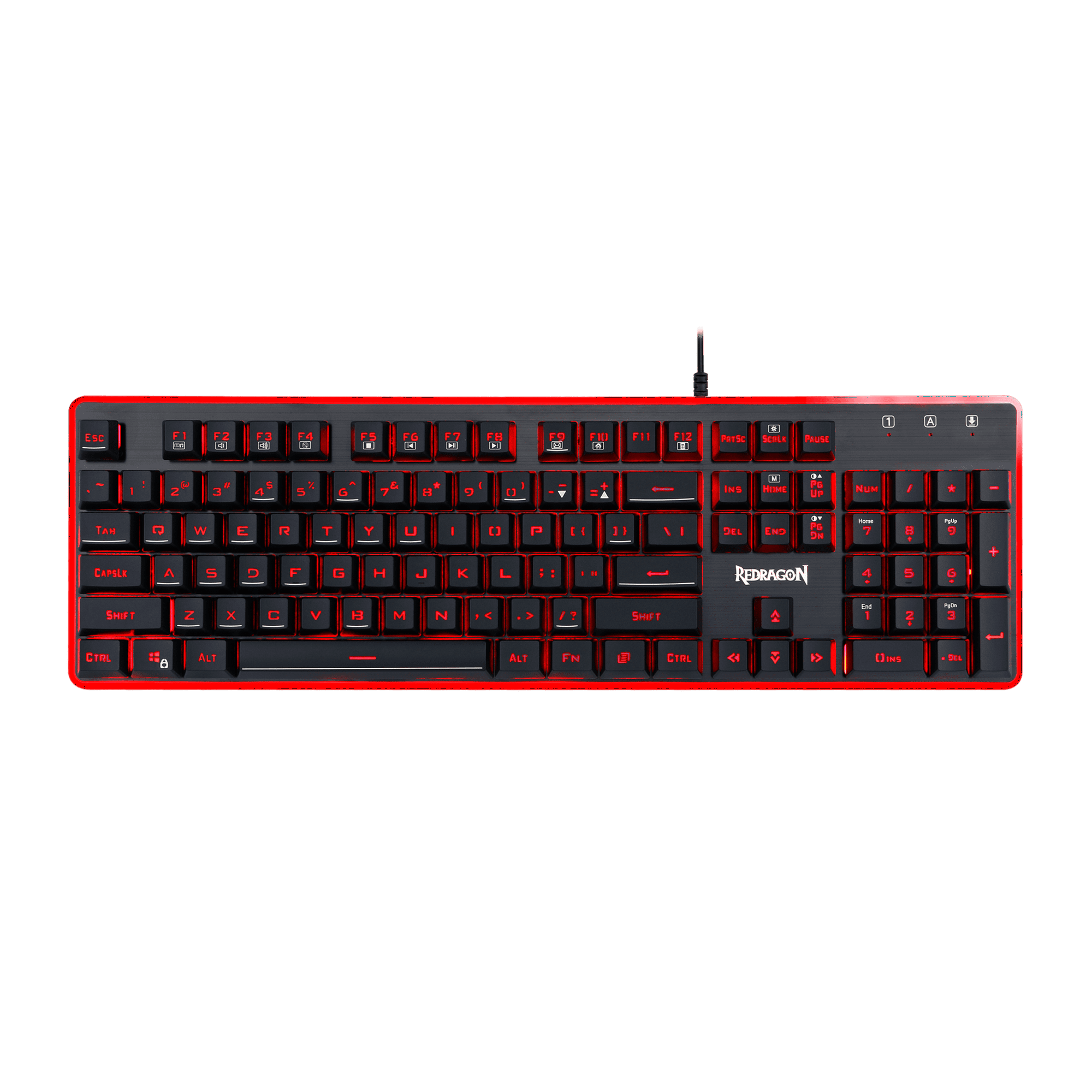 Teclado Gamer De Membrana Redragon Dyaus K509 Redragon K509 DYAUS ...