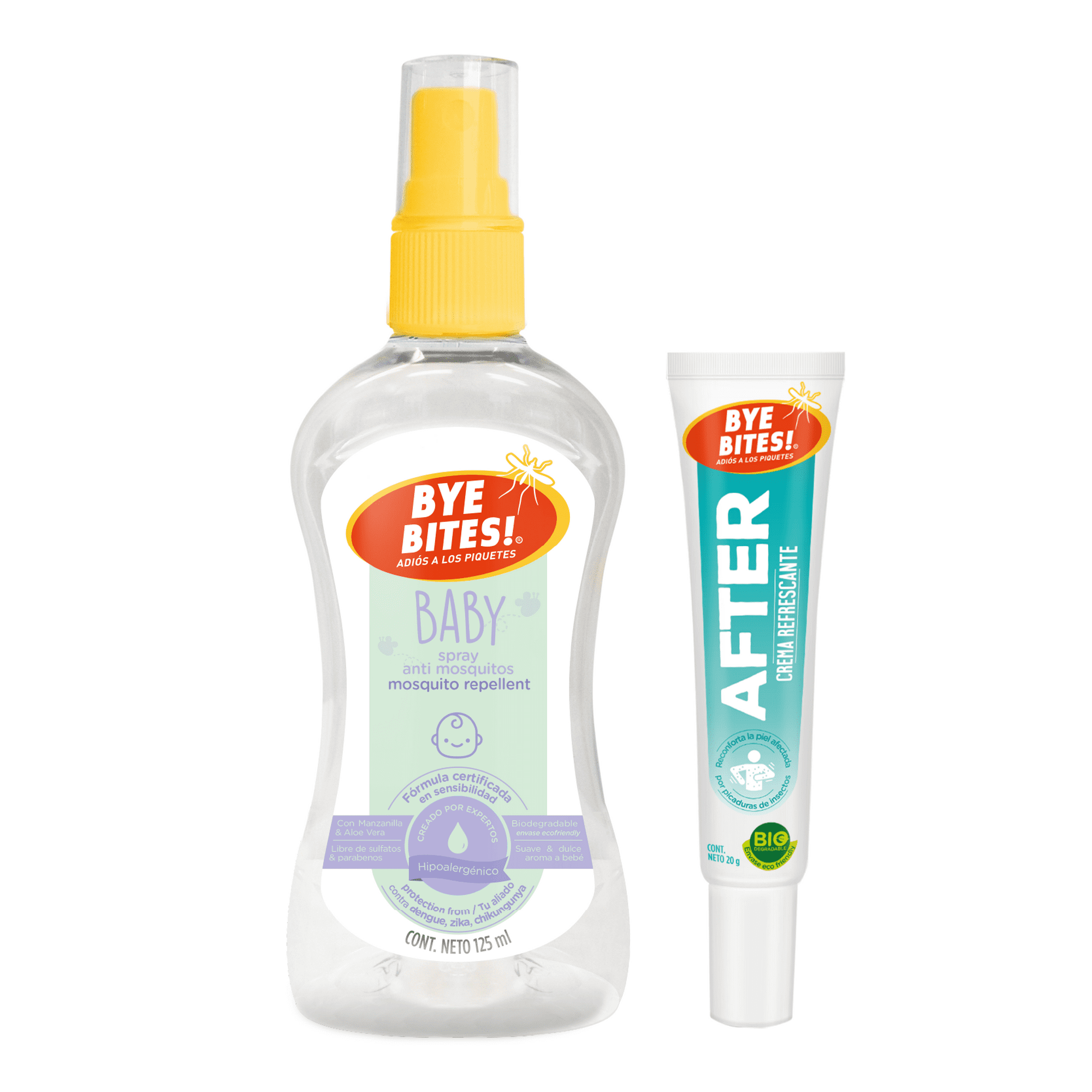 Duopack Repelente de Mosquitos e Insectos Baby para Bebe 130 ml + After ...