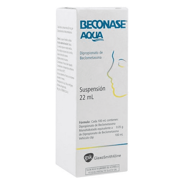 Beconase Aqua suspensión 200 dosis 22 ml || Bodega Aurrera Despensa a ...