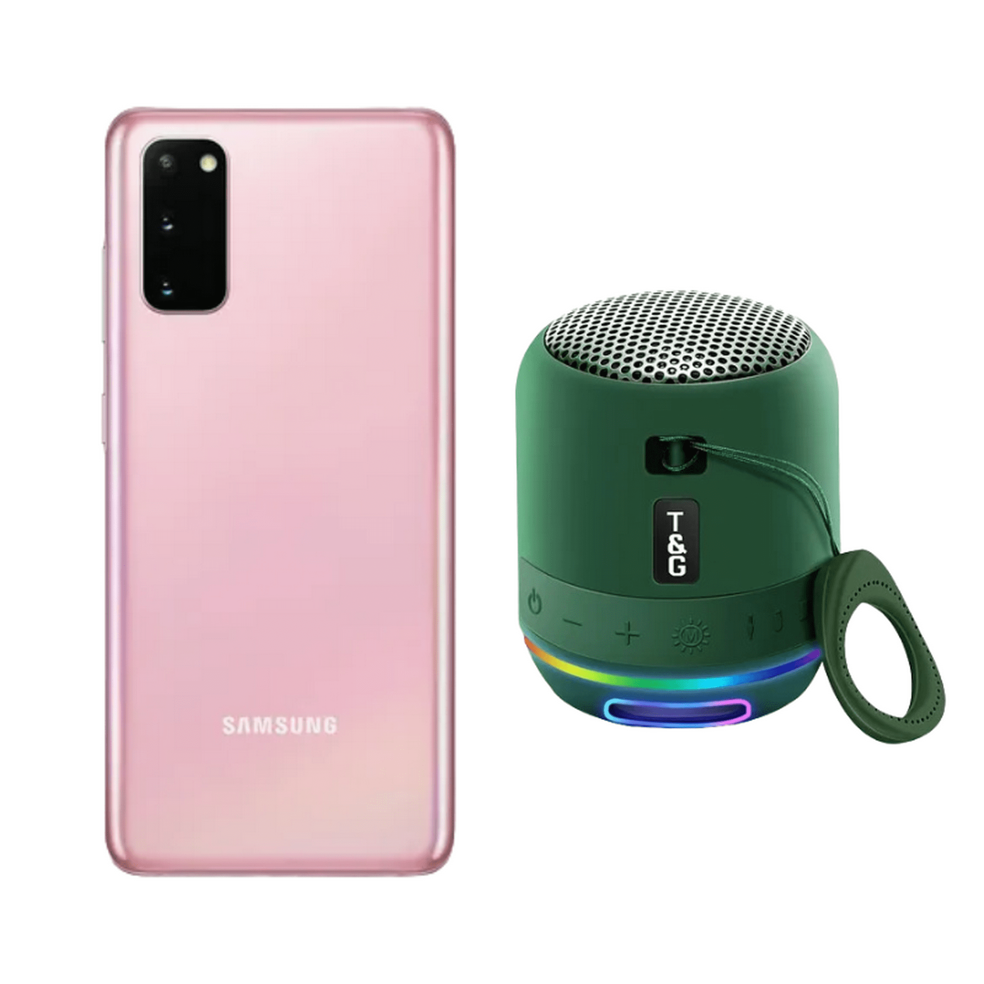 Smartphone Samsung S20 128GB Reacondicionado Rosa + Mini Bocina Samsung ...