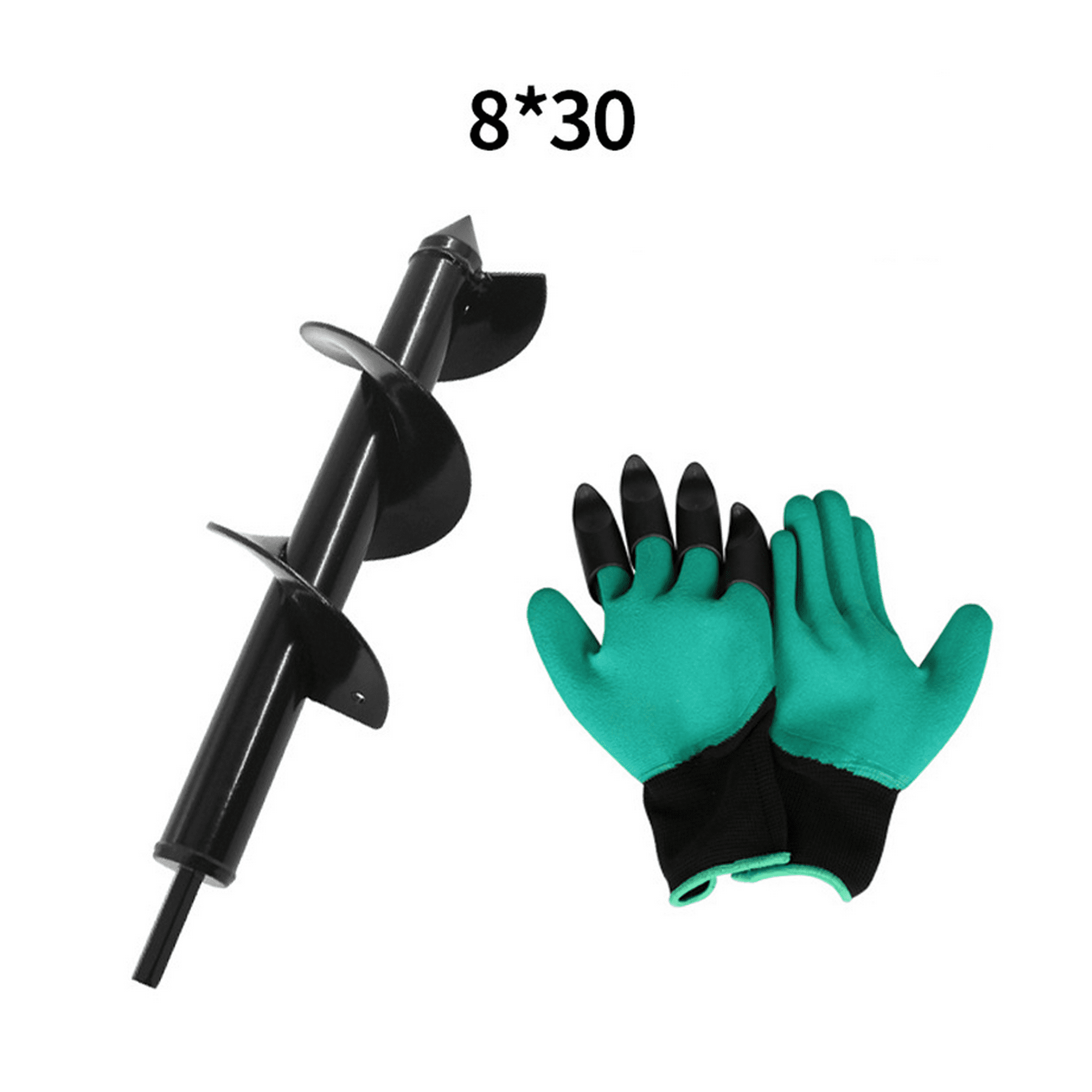 Herramienta de broca de barrena de jardín de 4 tamaños, excavadora de ...