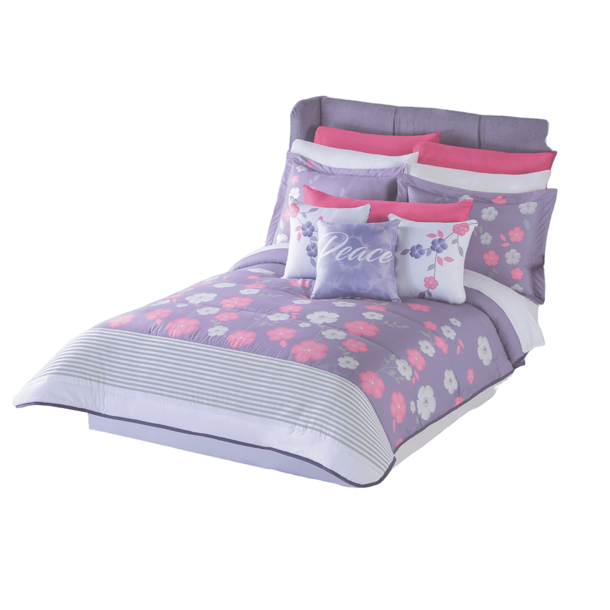 Edredón Matrimonial Lea Lavanda C/Fundas Colchas Concord Colchas ...